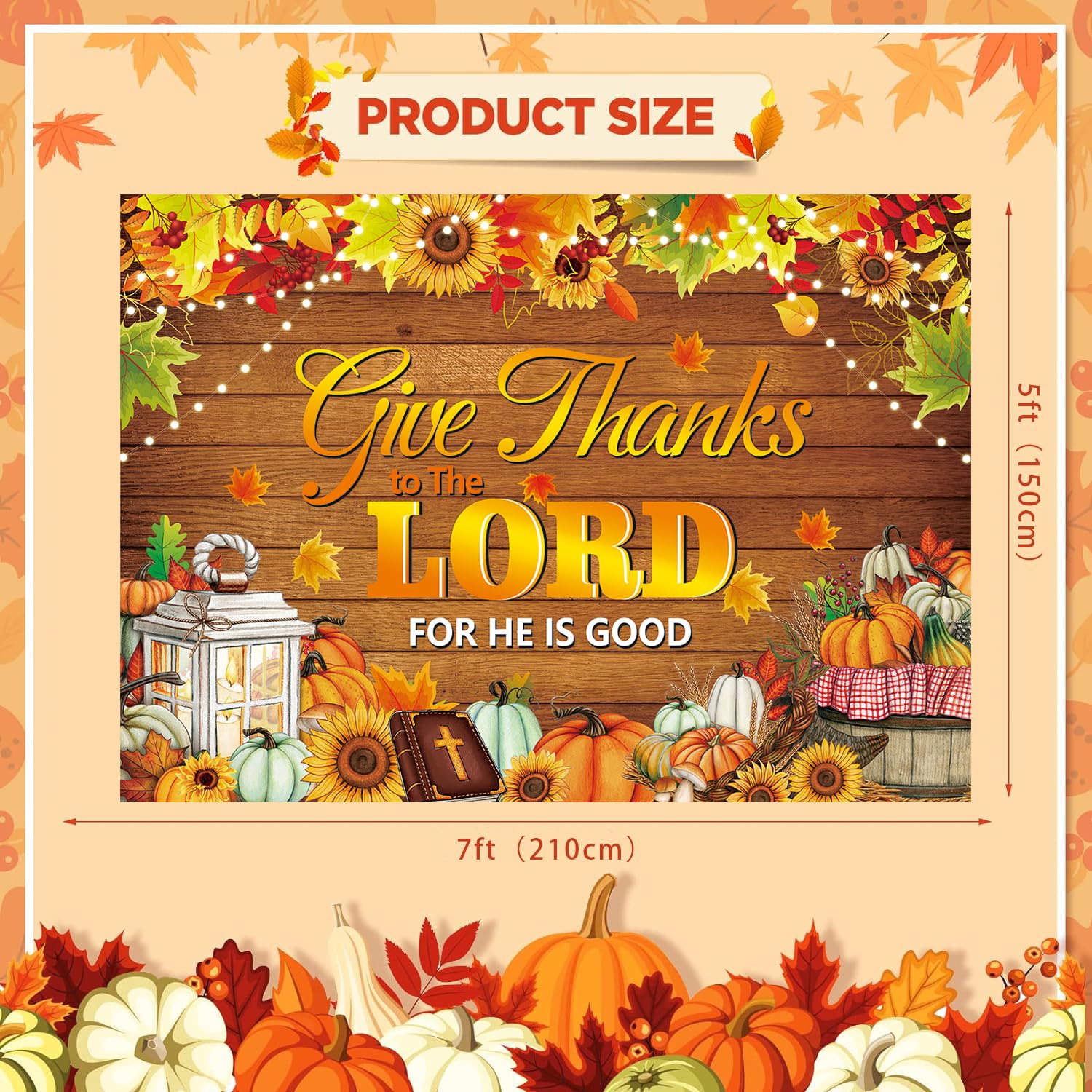 Give Thanks Background Give Thanks To The Lord For He Is Good