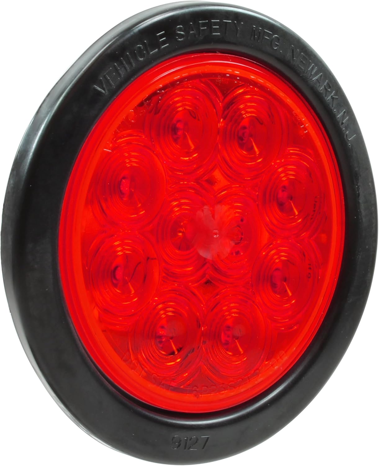 Amazon.com: Vehicle Safety Manufacturing 4454 Red 4" Round 10-Diode LED ...