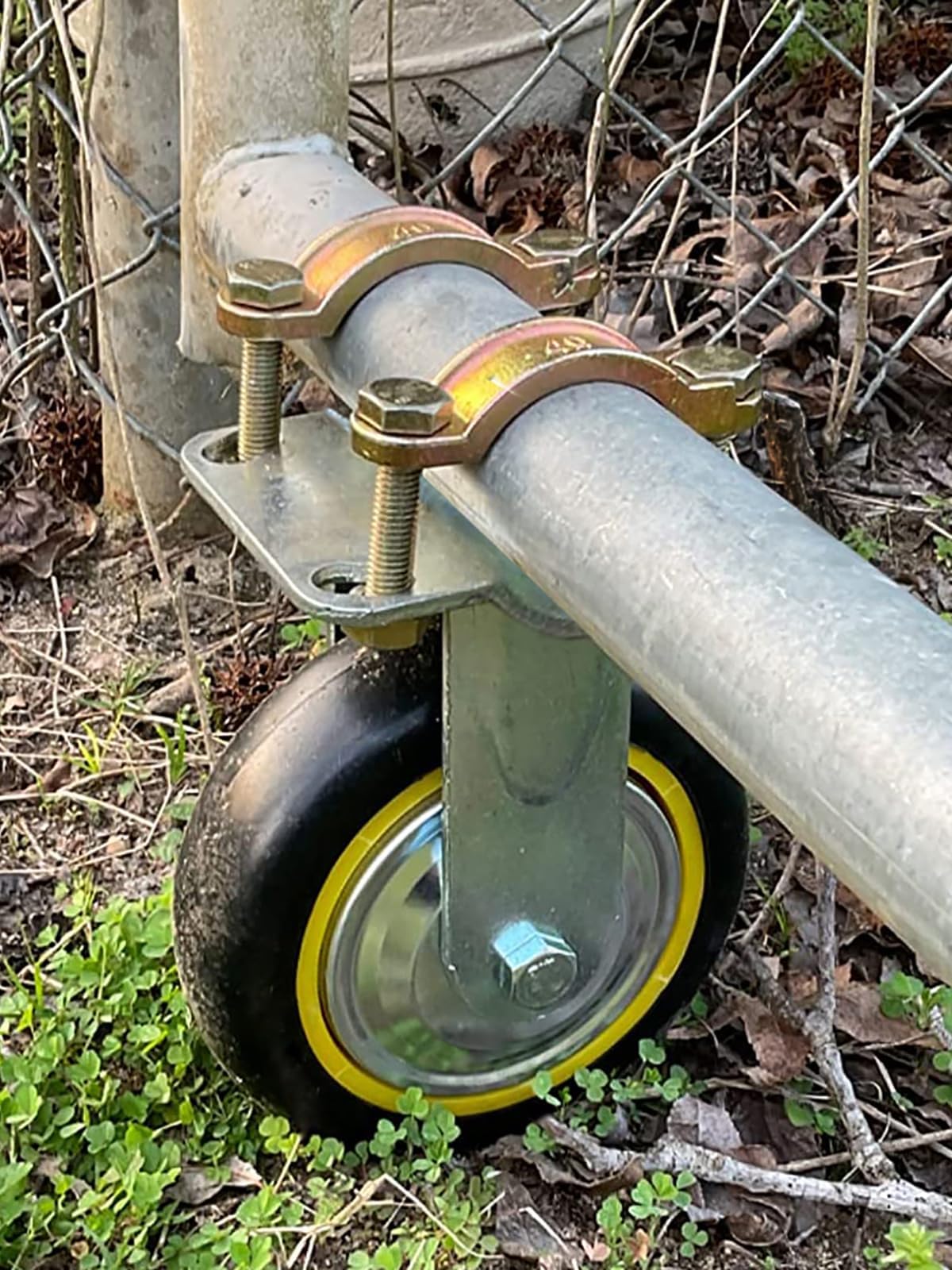 Amazon.com: Fence Gate Wheel 6" Sliding Gate Wheels, Rolling Gate ...