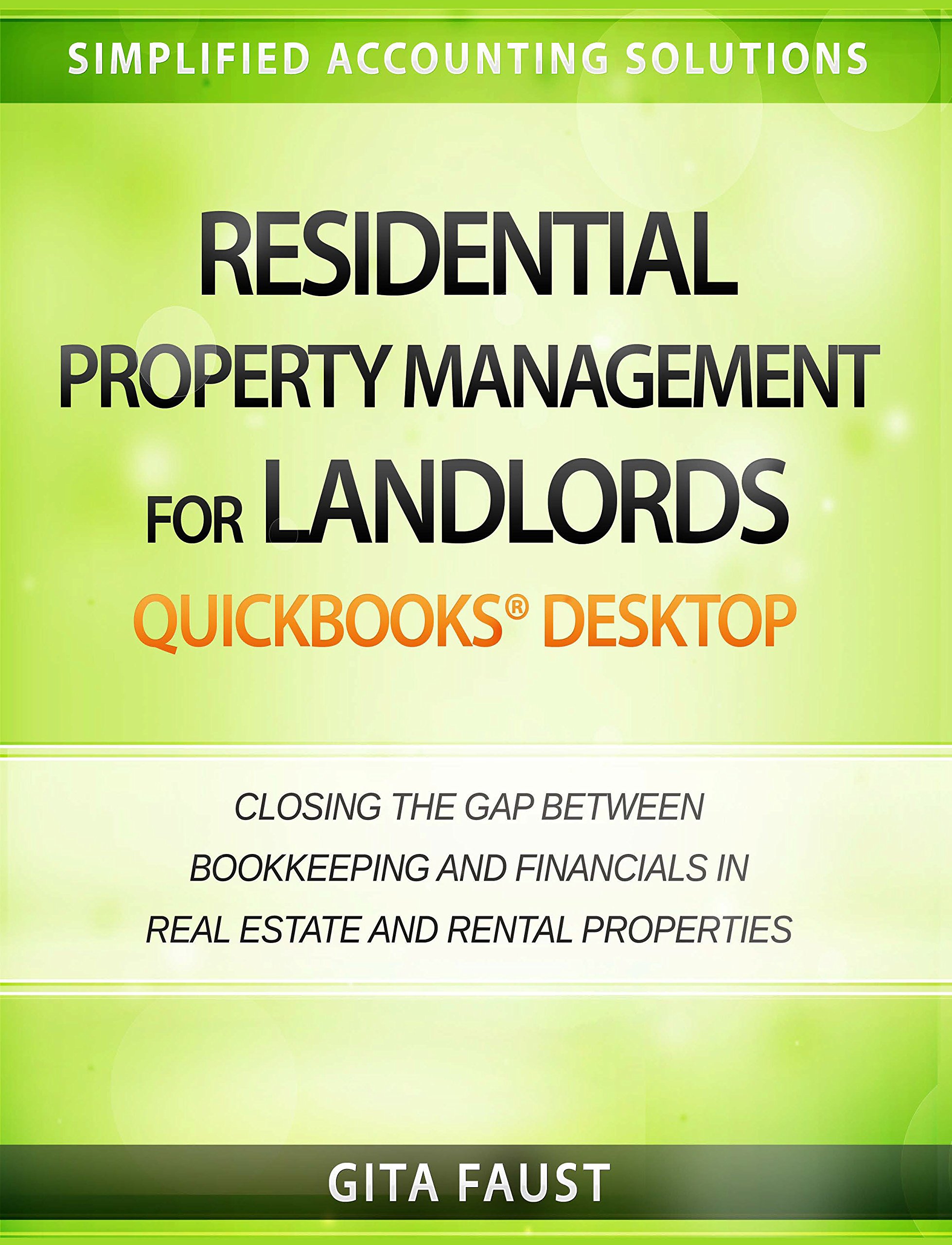 Amazon.com: Residential Property Management for Landlords: QuickBooks ...