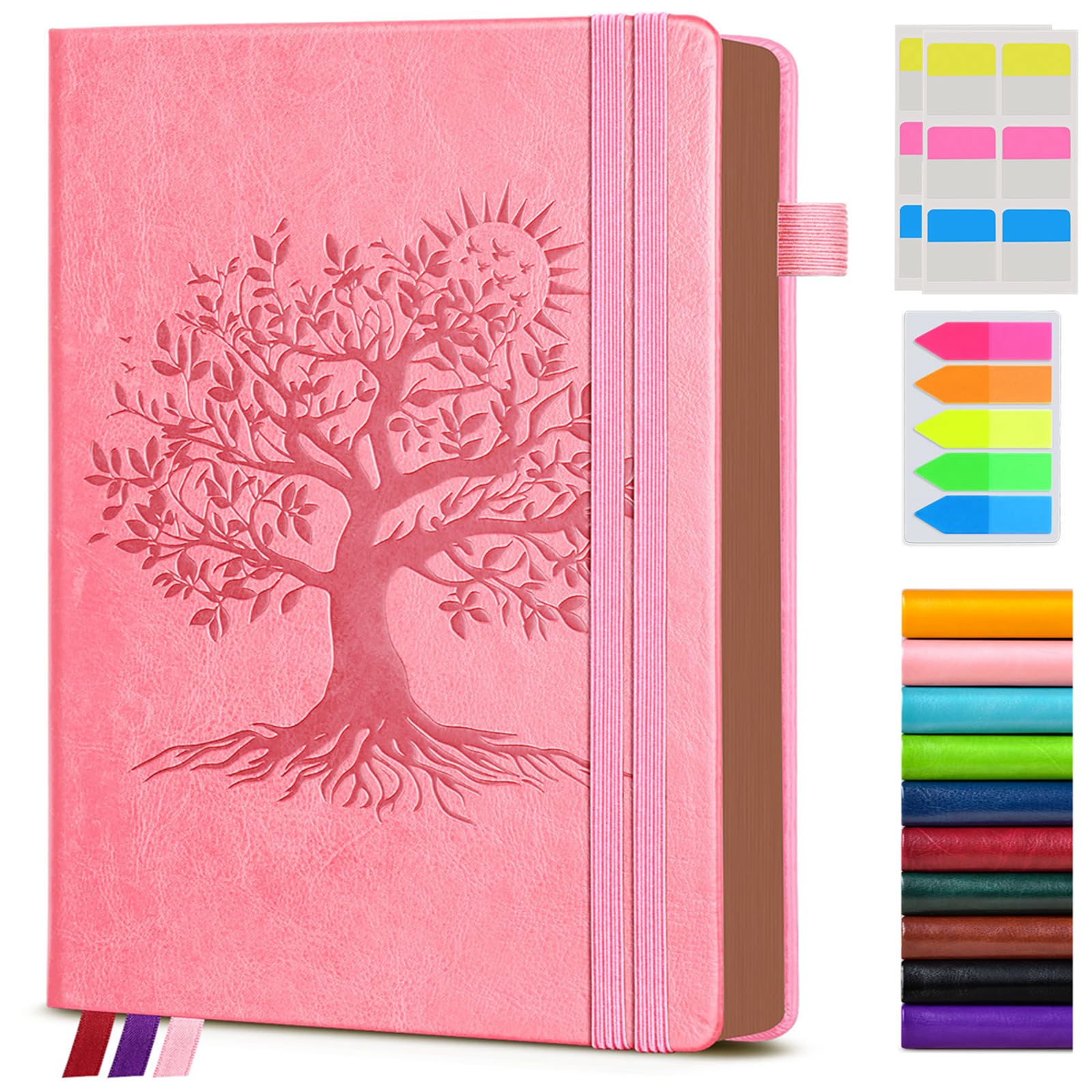 Amazon.com : Vintage Leather Journal - 300 Page Lined Journal Notebook ...