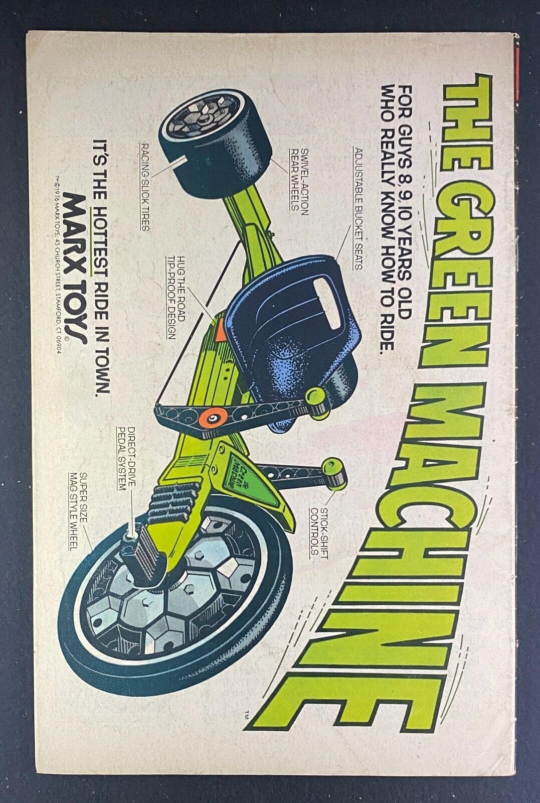 Green Machine 1970s