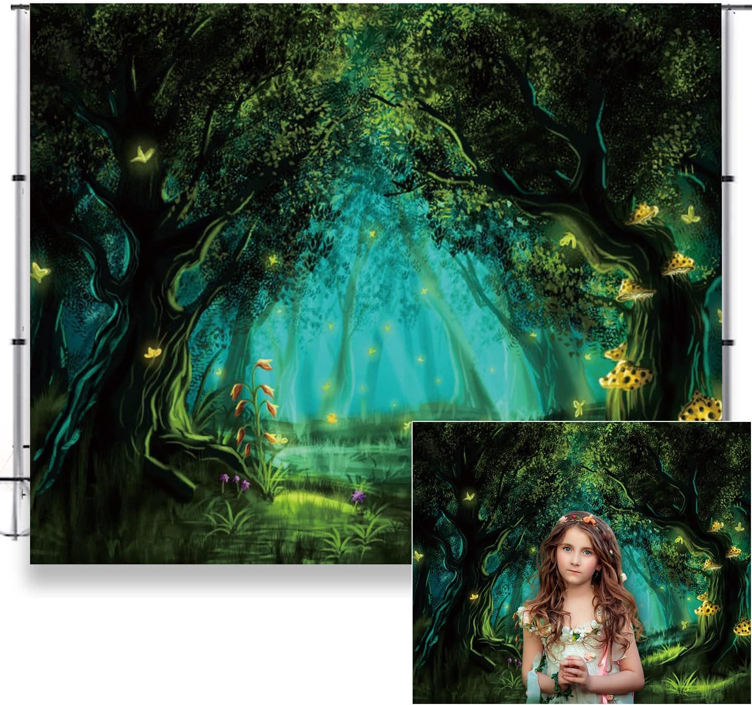 Amazon.com : Yeele 10x8ft Fairy Tales Backdrop for Photography Fantasy ...
