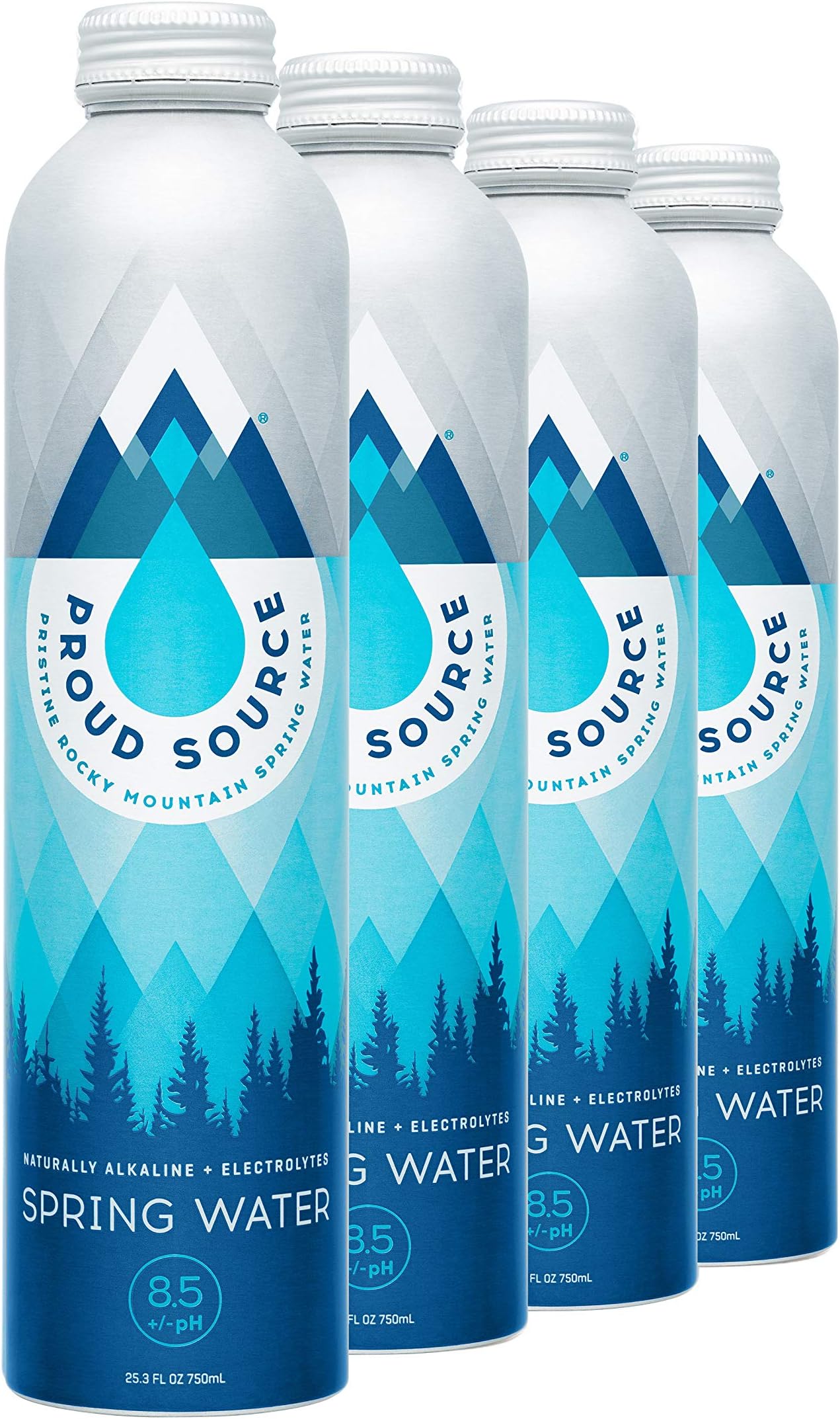 Amazon.com: Proud Source Alkaline Spring Water, Natural Minerals ...