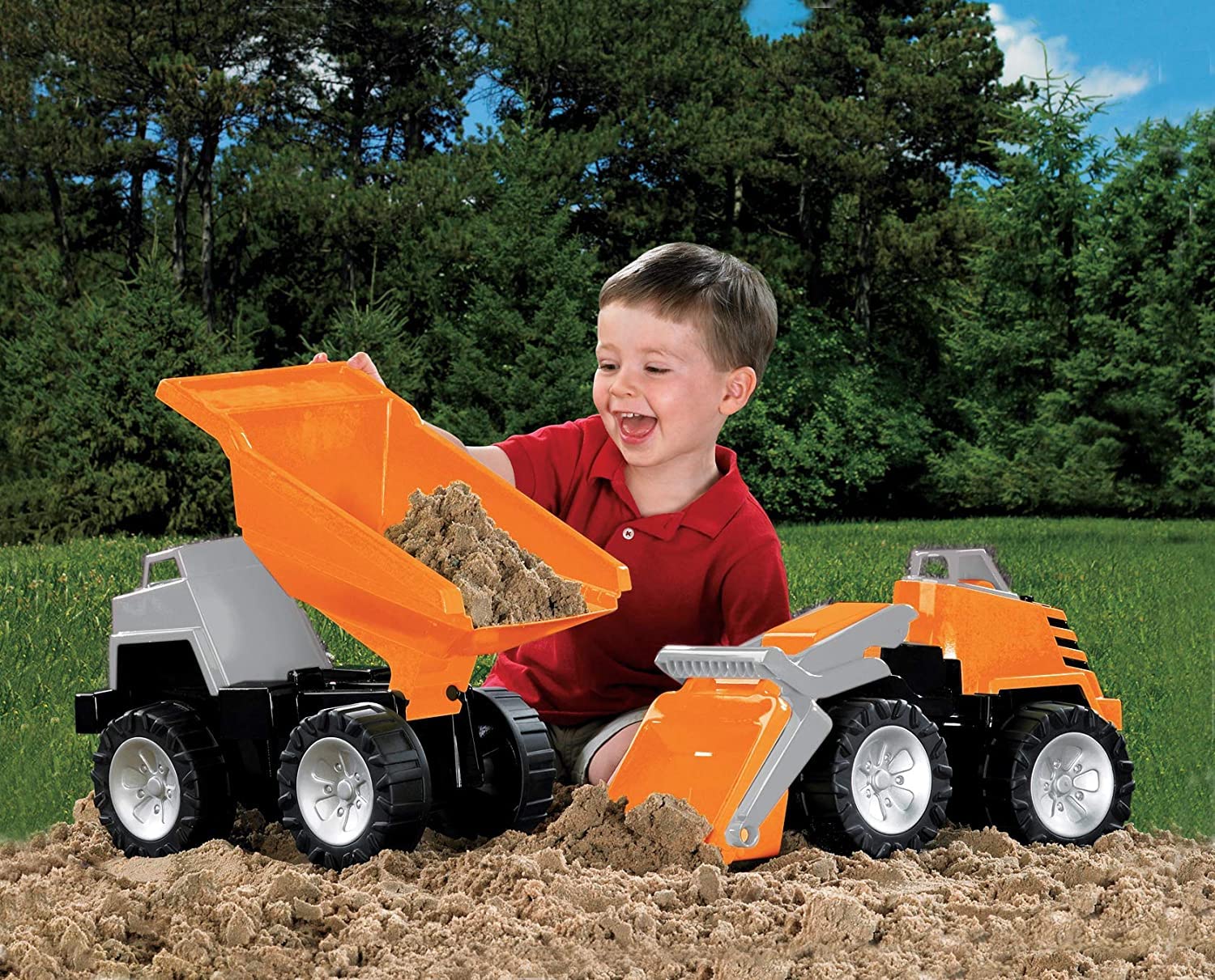Snapklik.com : Mega Construction Vehicle Set For Toddlers & Kids Ages ...
