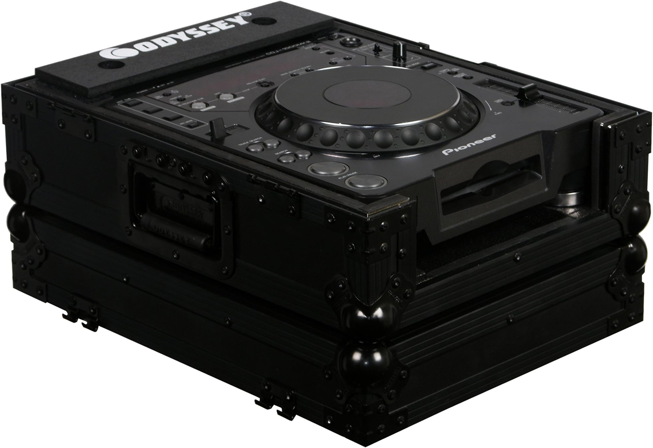 Amazon.com: Odyssey Black Flight Case for Pioneer DJ CDJ-3000 : Musical ...