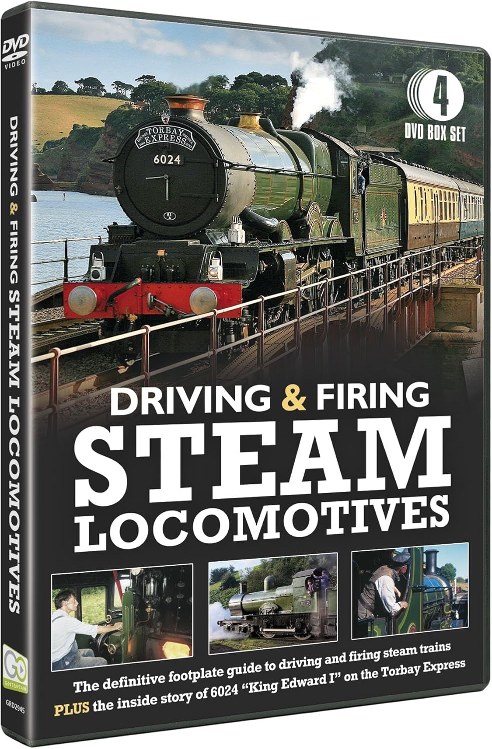 Driving and Firing Steam Locomotives 4DVD Box Set: Amazon.co.uk: DVD & Blu-ray