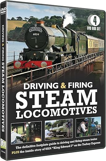 Driving and Firing Steam Locomotives 4DVD Box Set: Amazon.co.uk: DVD & Blu-ray