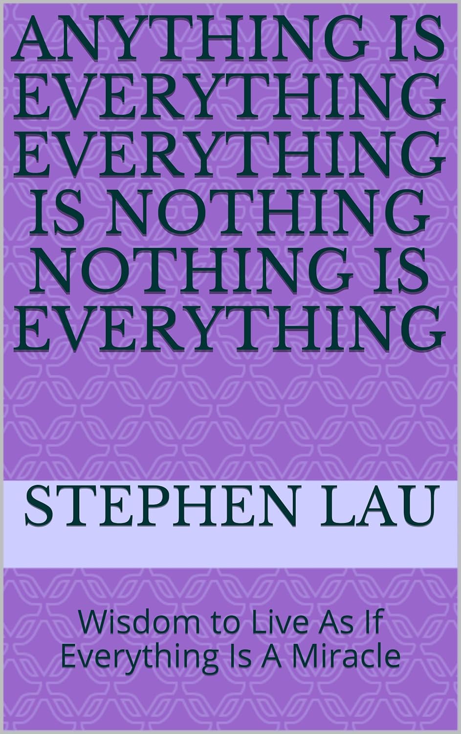 Anything Is Everything Everything Is Nothing Nothing Is Everything ...