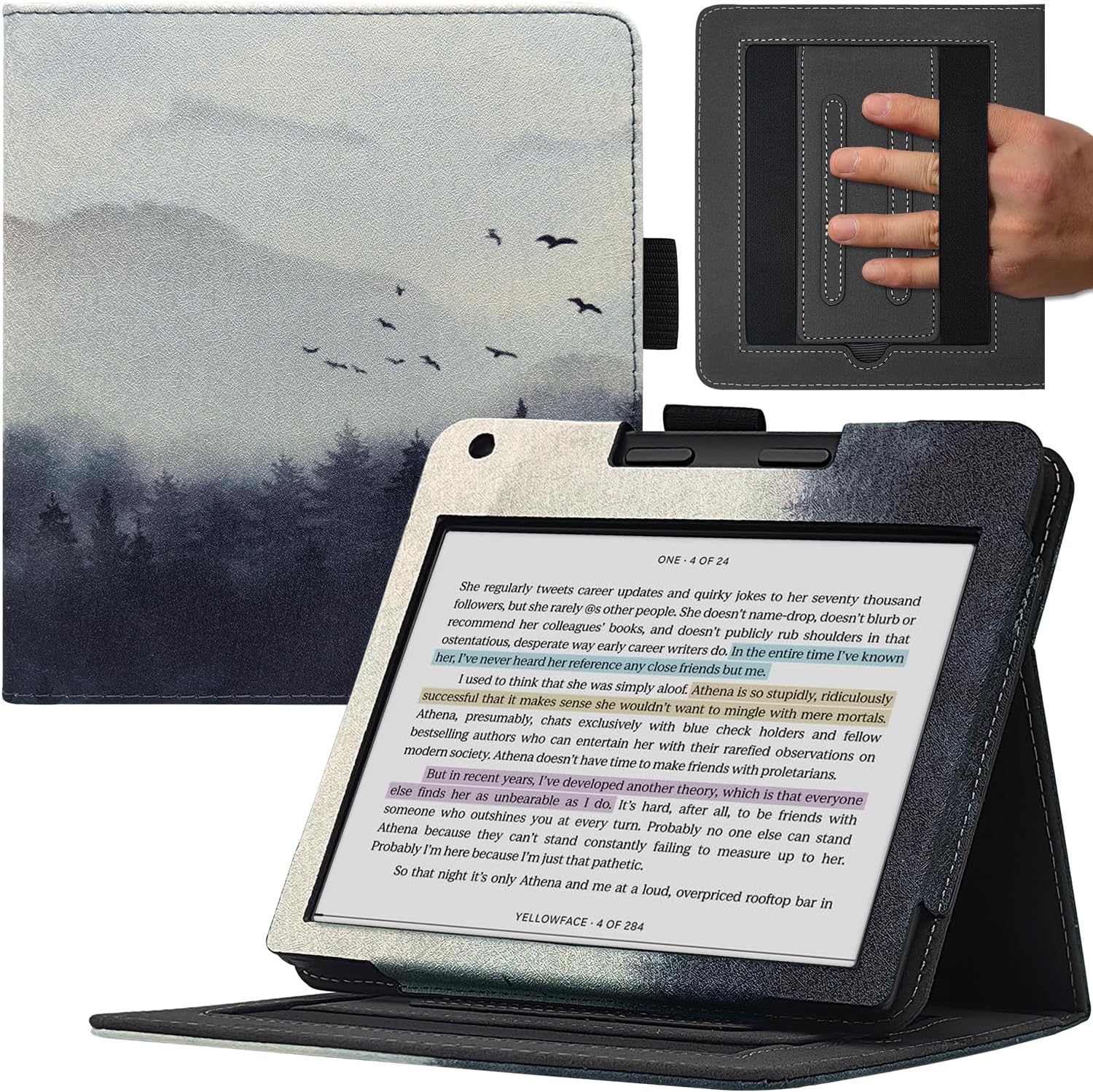 Amazon.com: GOVTVA Double Stand Case for 7'' Kobo Libra Colour/Libra 2 ...