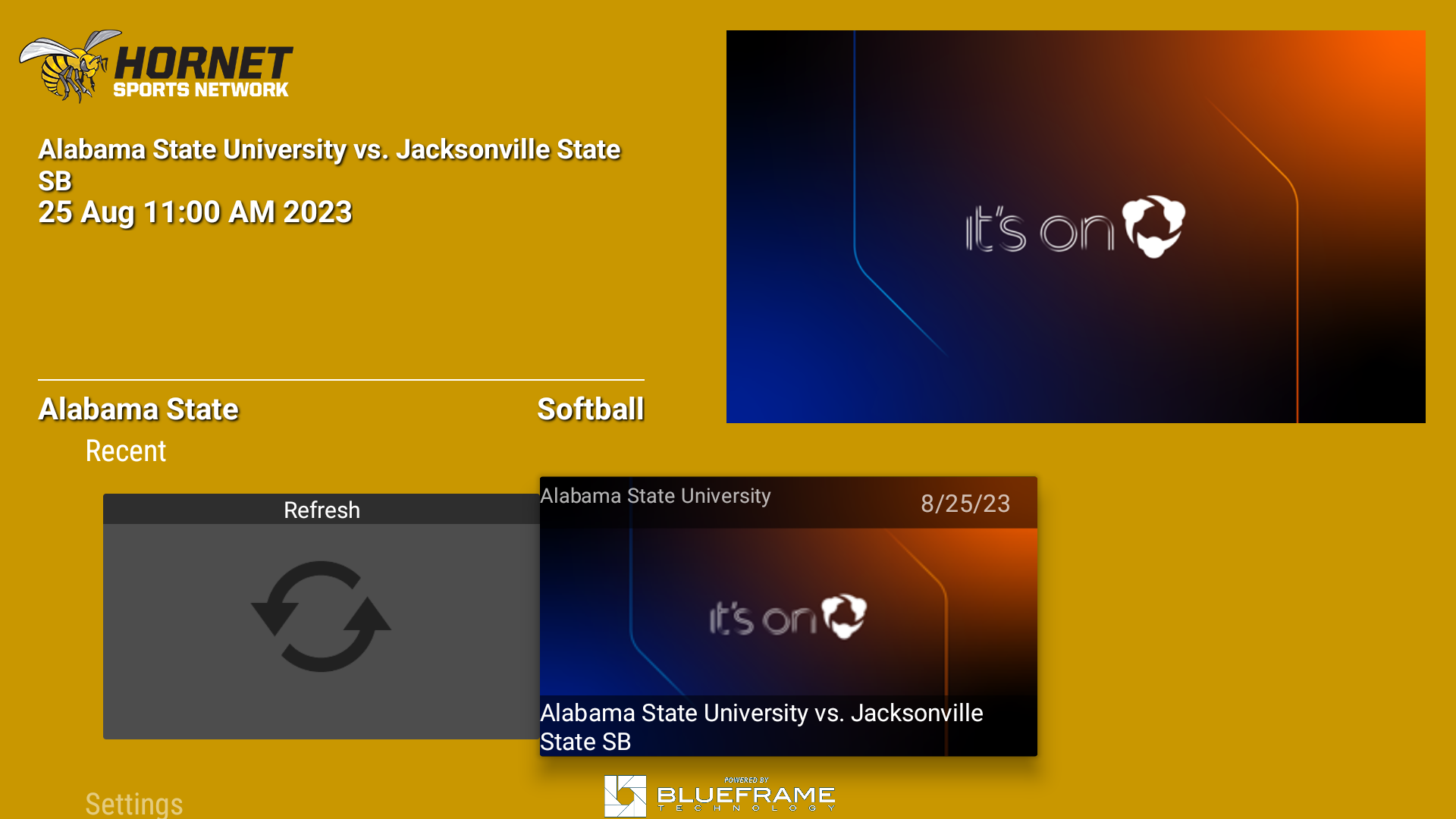 Hornet Sports Network - App on Amazon Appstore