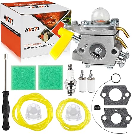 Amazon.com: HUZTL CS26 Carburetor for Ryobi Homelite SS26 SS30 CS30 25cc 26cc 30cc Trimmer ...
