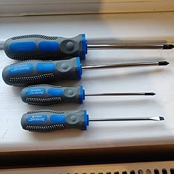 Silverline General Purpose Screwdriver Set 6pce (546524), Blue & Grey ...