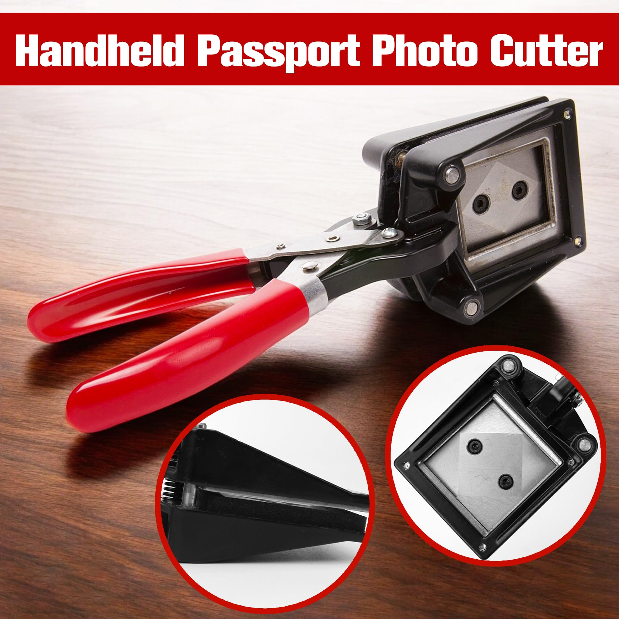 Snapklik.com : Professional 2x2 Passport Photo Cutter Handheld Metal ...