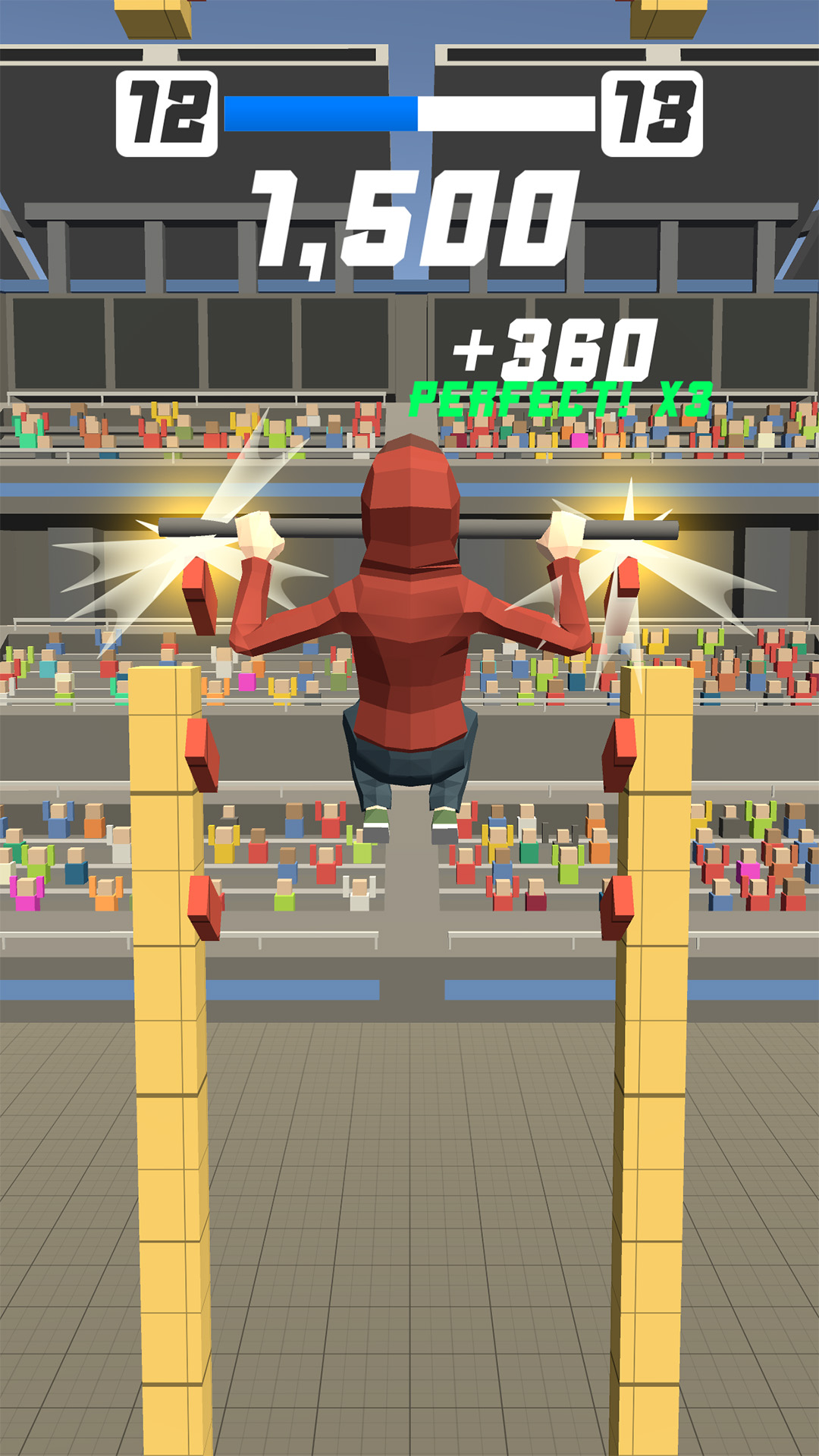 Pull-Ups! Best ninja warrior obstacle course game! If you like fitness ...