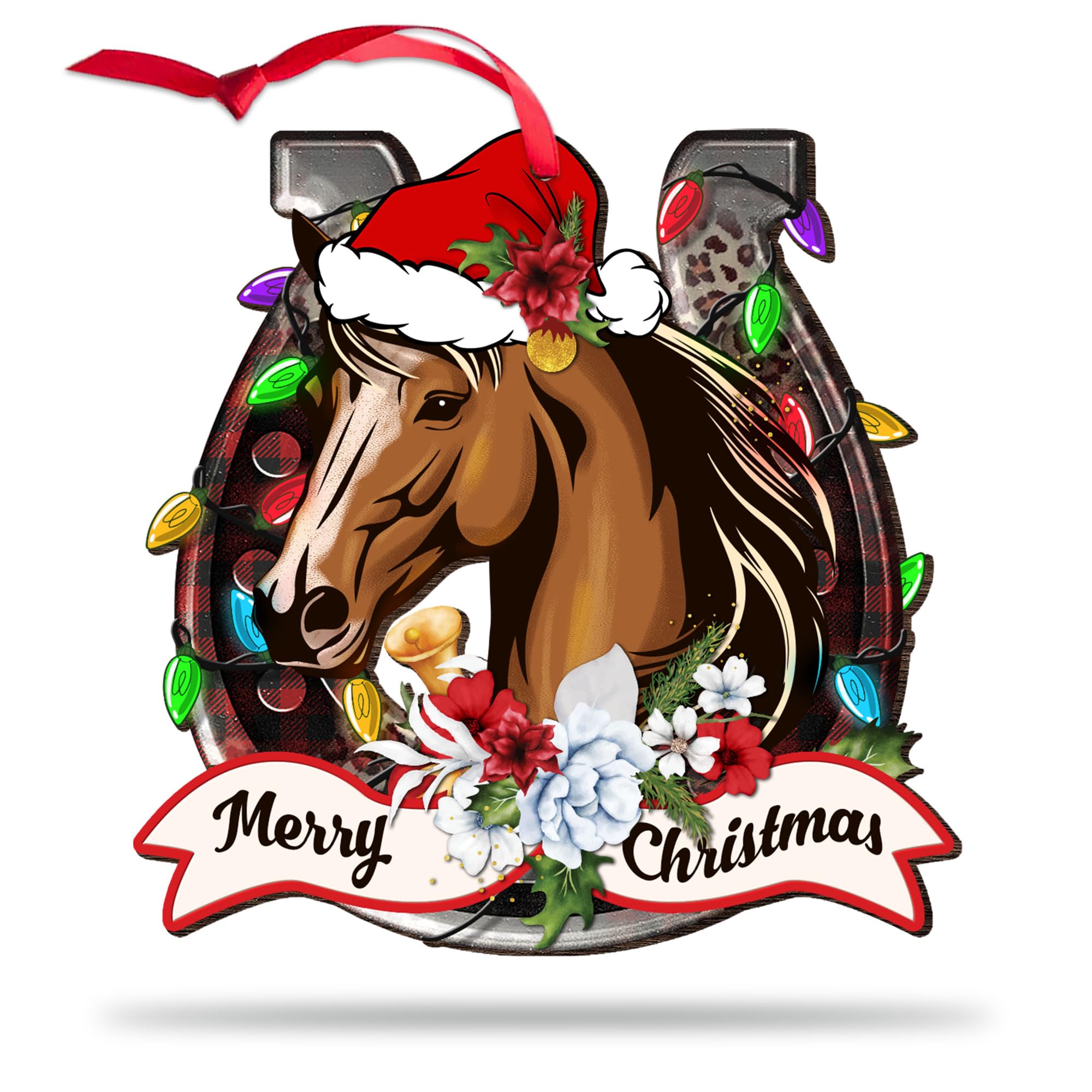 Amazon.com: MUCHNEE Horse Ornament 2024, Horse Gifts for Women Men ...