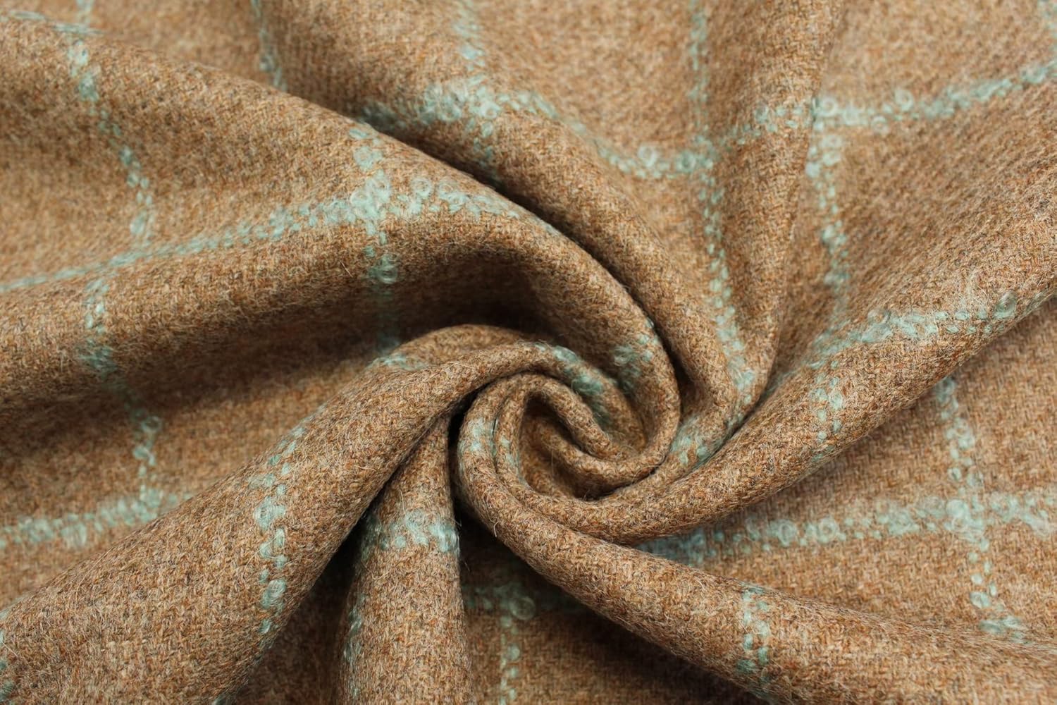 Amazon.com: English Pure New Wool Tweed Fabric | 1 Yard precut Length ...