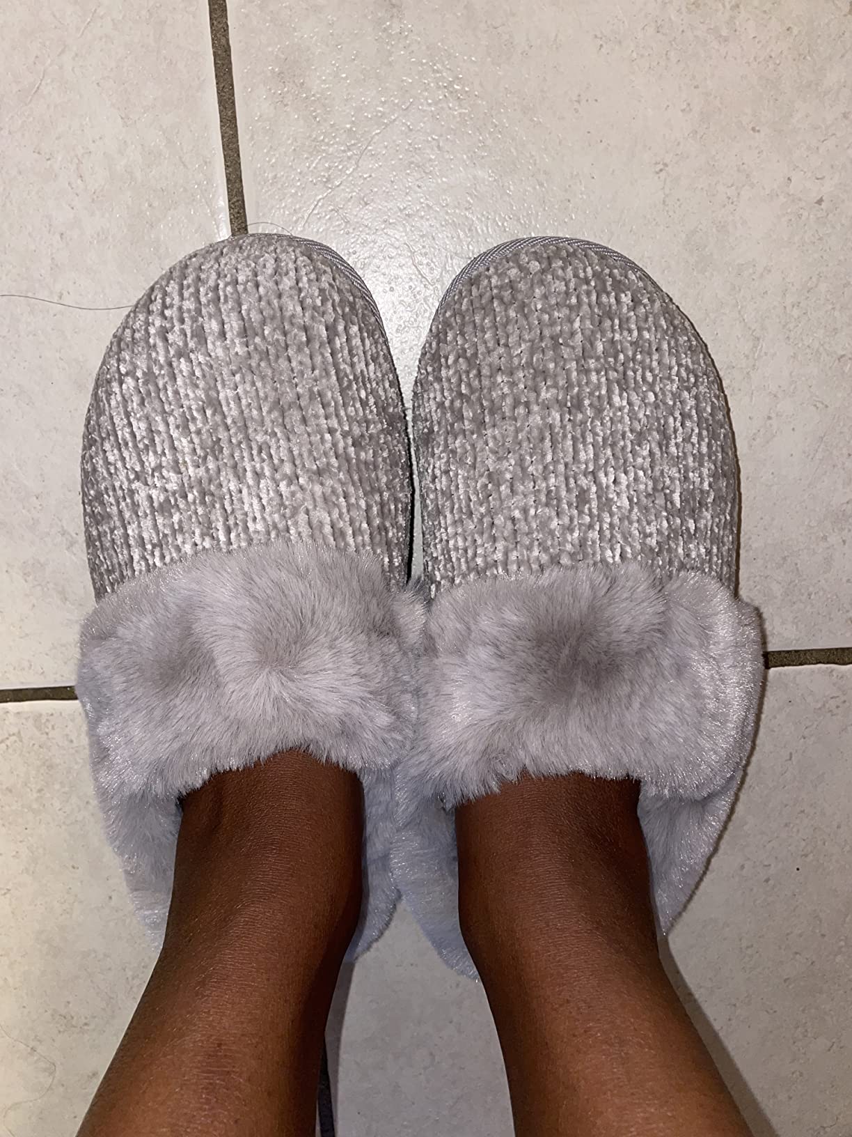 Amazon.com | jiajiale Women's Slippers Cozy Warm Fluff Slipper for ...