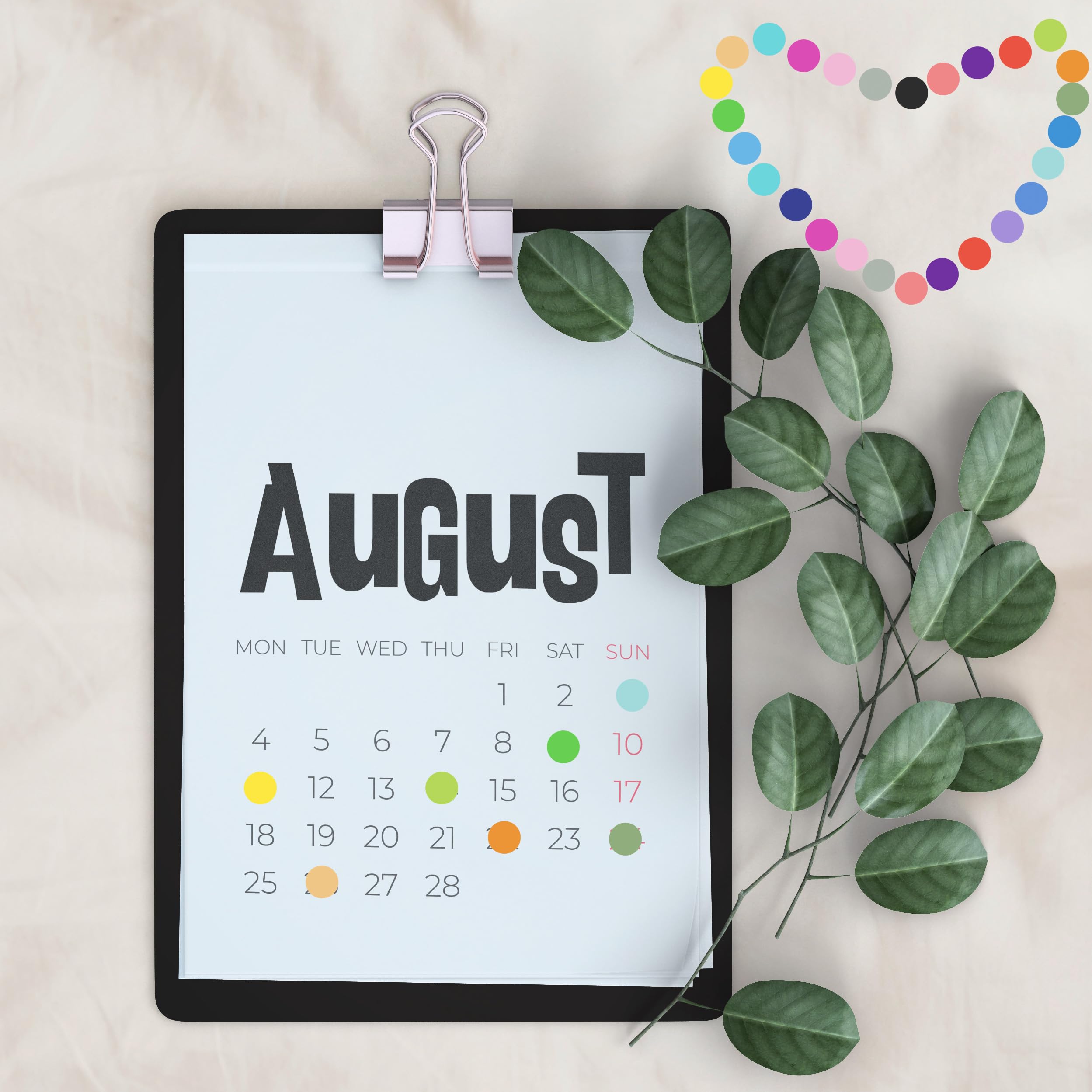 Snapklik.com : 10000 PCS Small Dot Stickers 1/4" Round Color Coding ...