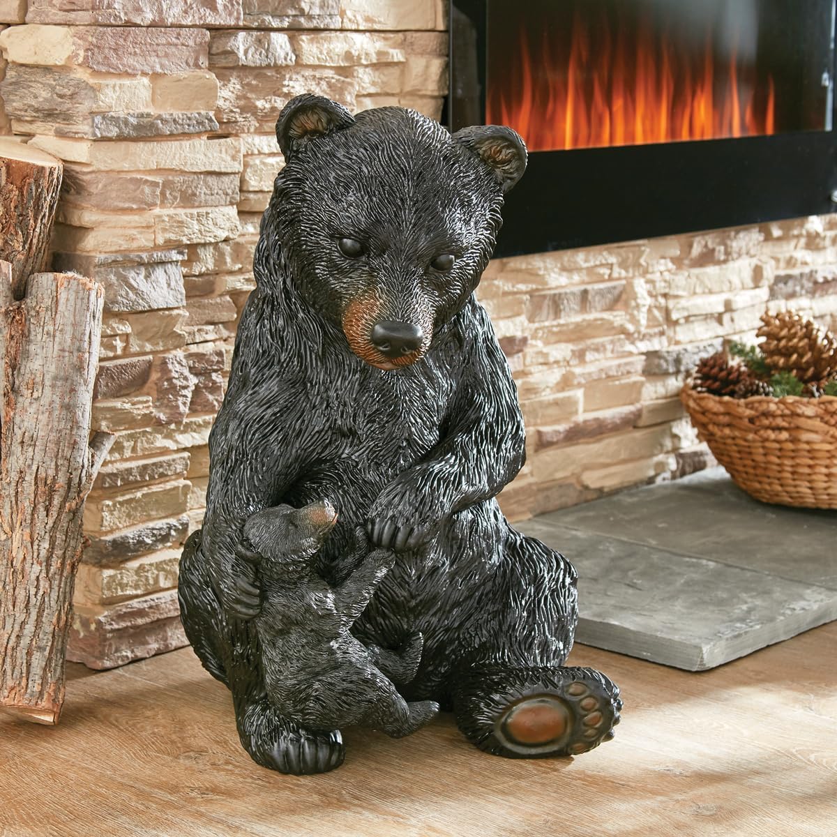 Amazon.com: BLACK FOREST DECOR Sweet Dreams Bear Sculpture : Home & Kitchen