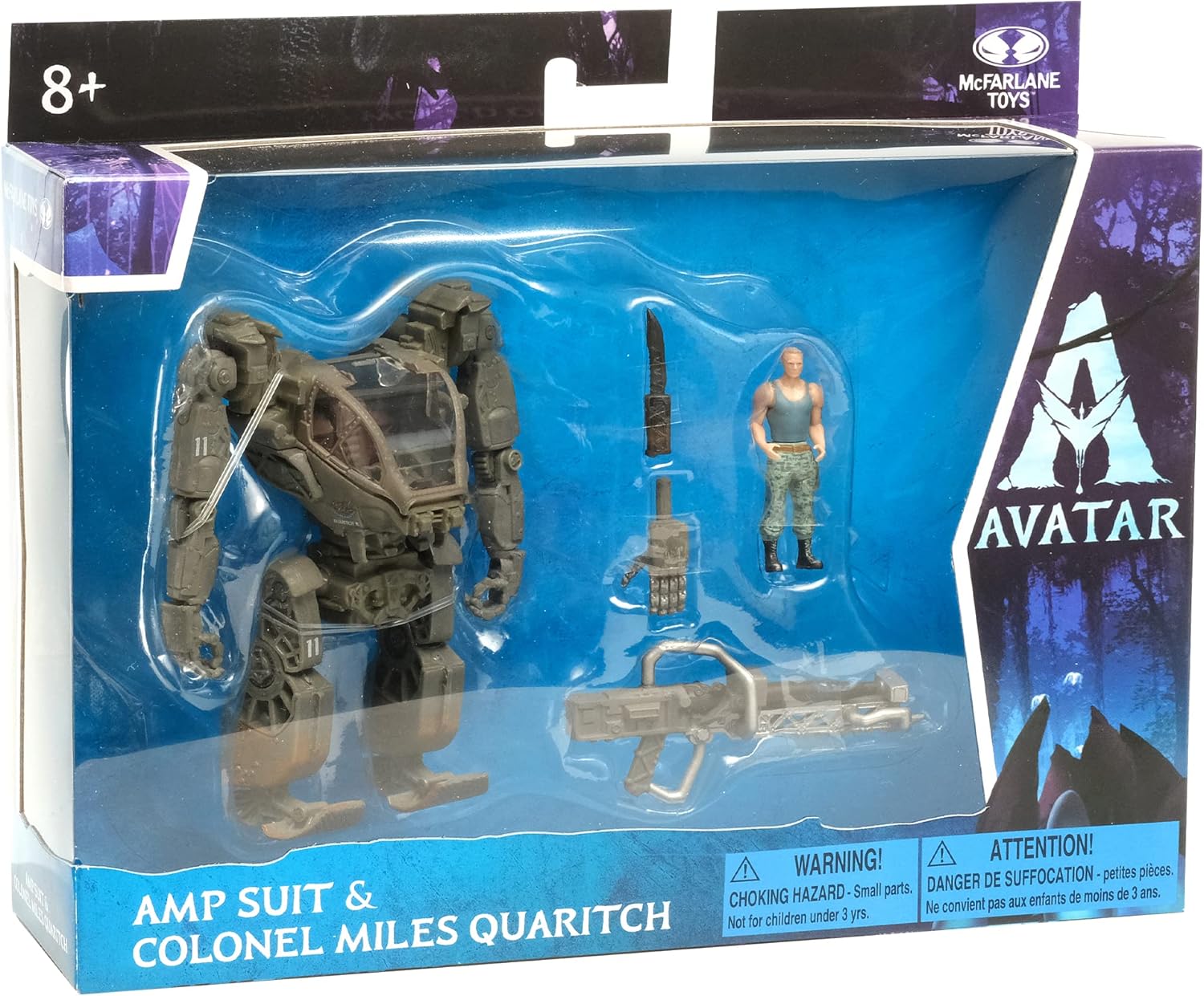 Amazon.com: McFarlane Toys - Avatar - Amp Suit & Colonel Miles Quaritch ...
