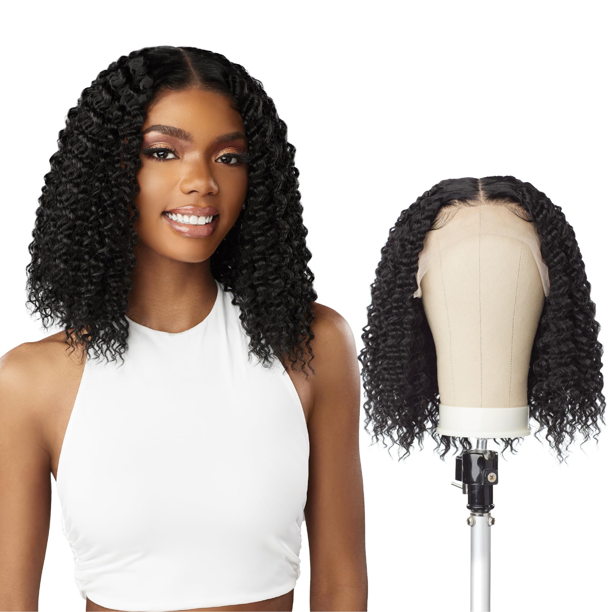 Amazon.com : Sensationnel Butta lace HHM wigs - wet and wavy water wave ...