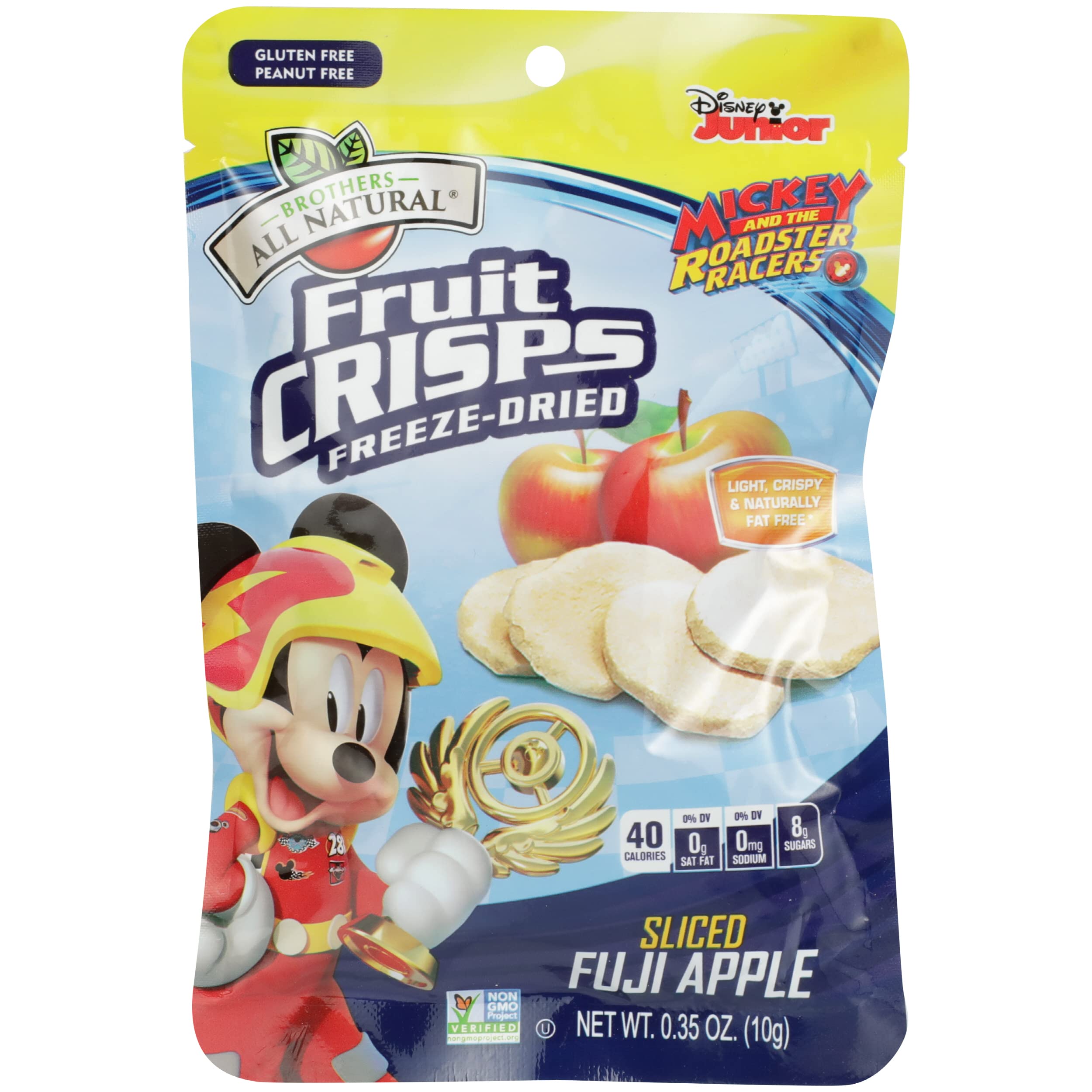 Amazon.com: Brothers-All-Natural Mickey Mouse Apple Crisps Pouches, 0. ...