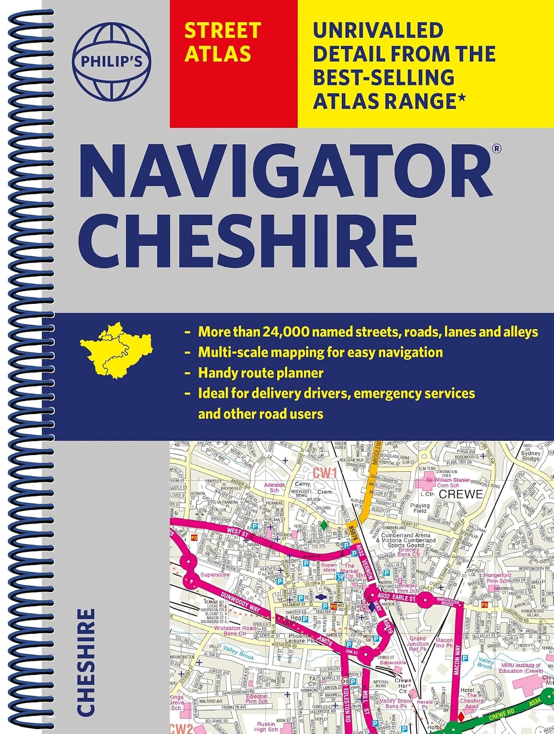 Philip's Navigator Street Atlas Cheshire (Philip's Street Atlas ...