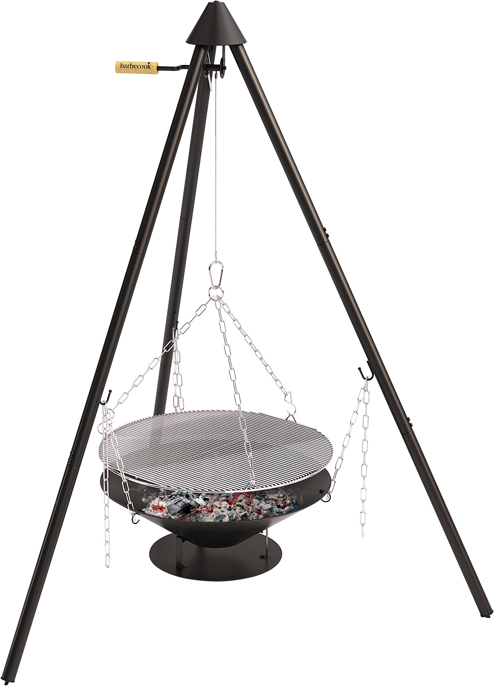 Barbecook barbecue trépied, barbecue portable avec housse de transport ...