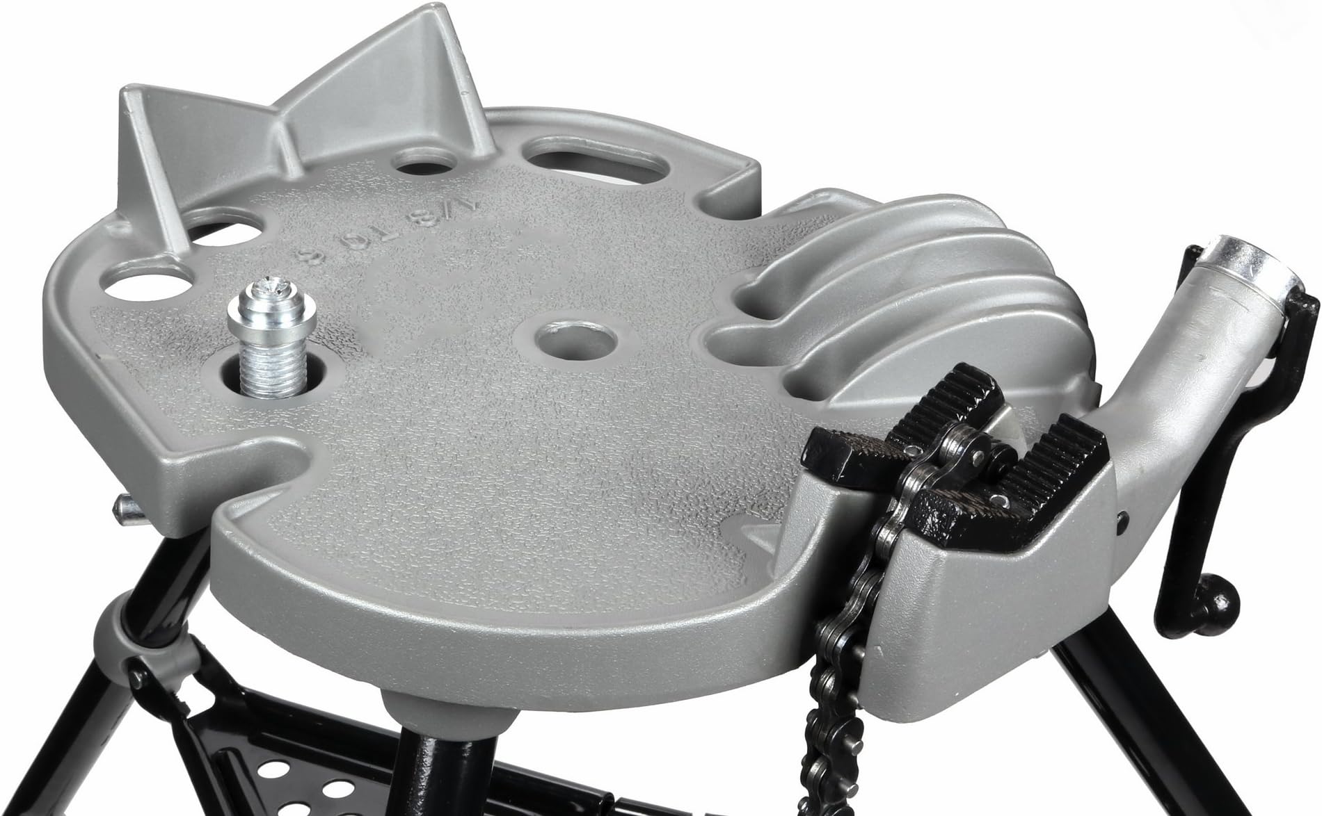 Toledo Pipe 460 Stand Portable Tripod Chain Vise fits RIDGID® 460 72037 ...