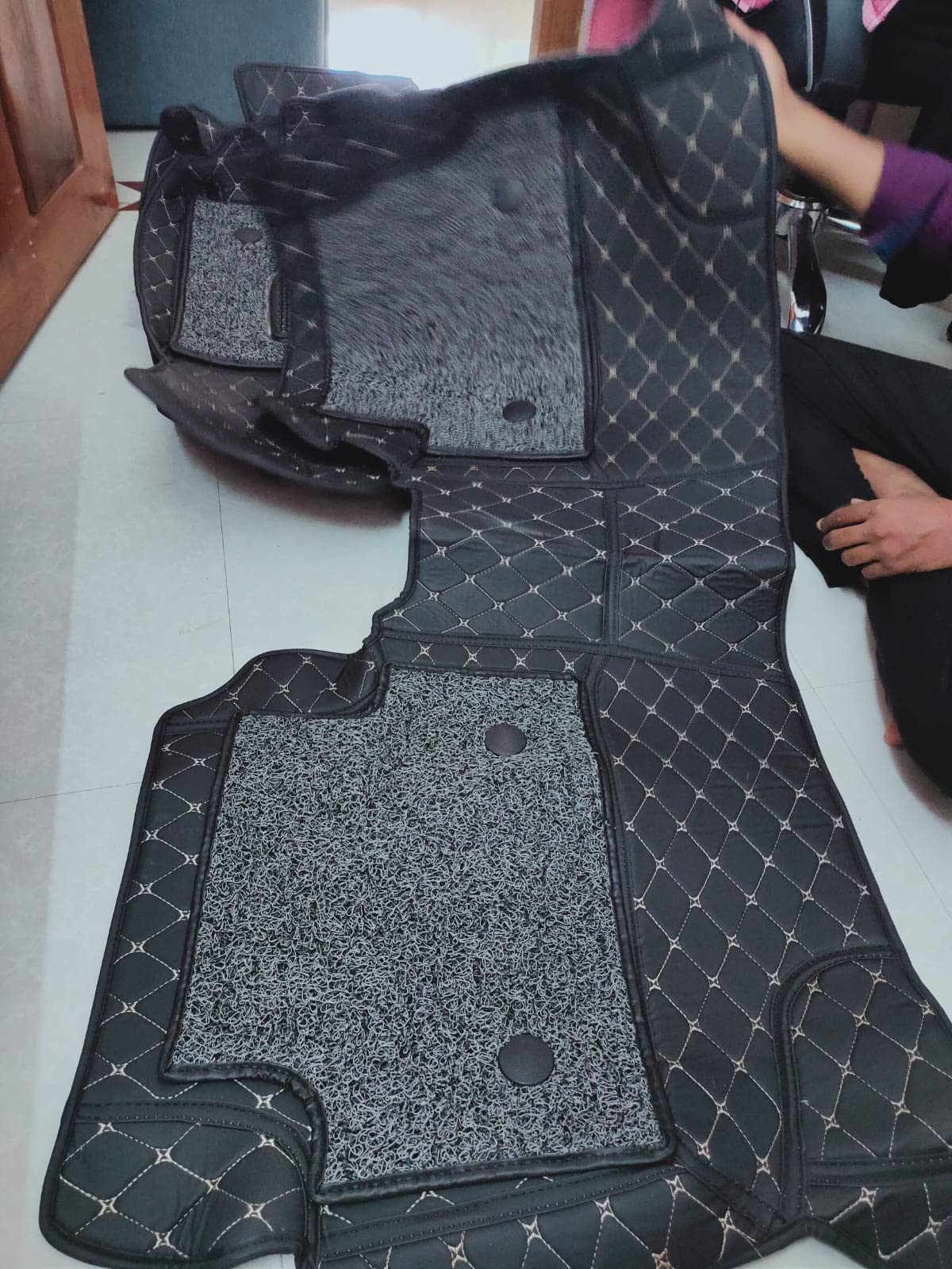 Hi Art 7D Car Mats Compatible with Tata Punch, Black : Amazon.in: Car ...