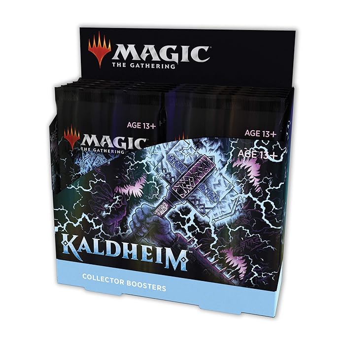 Buy Magic: The Gathering Kaldheim Collector Booster Box | 12 Packs (180 ...
