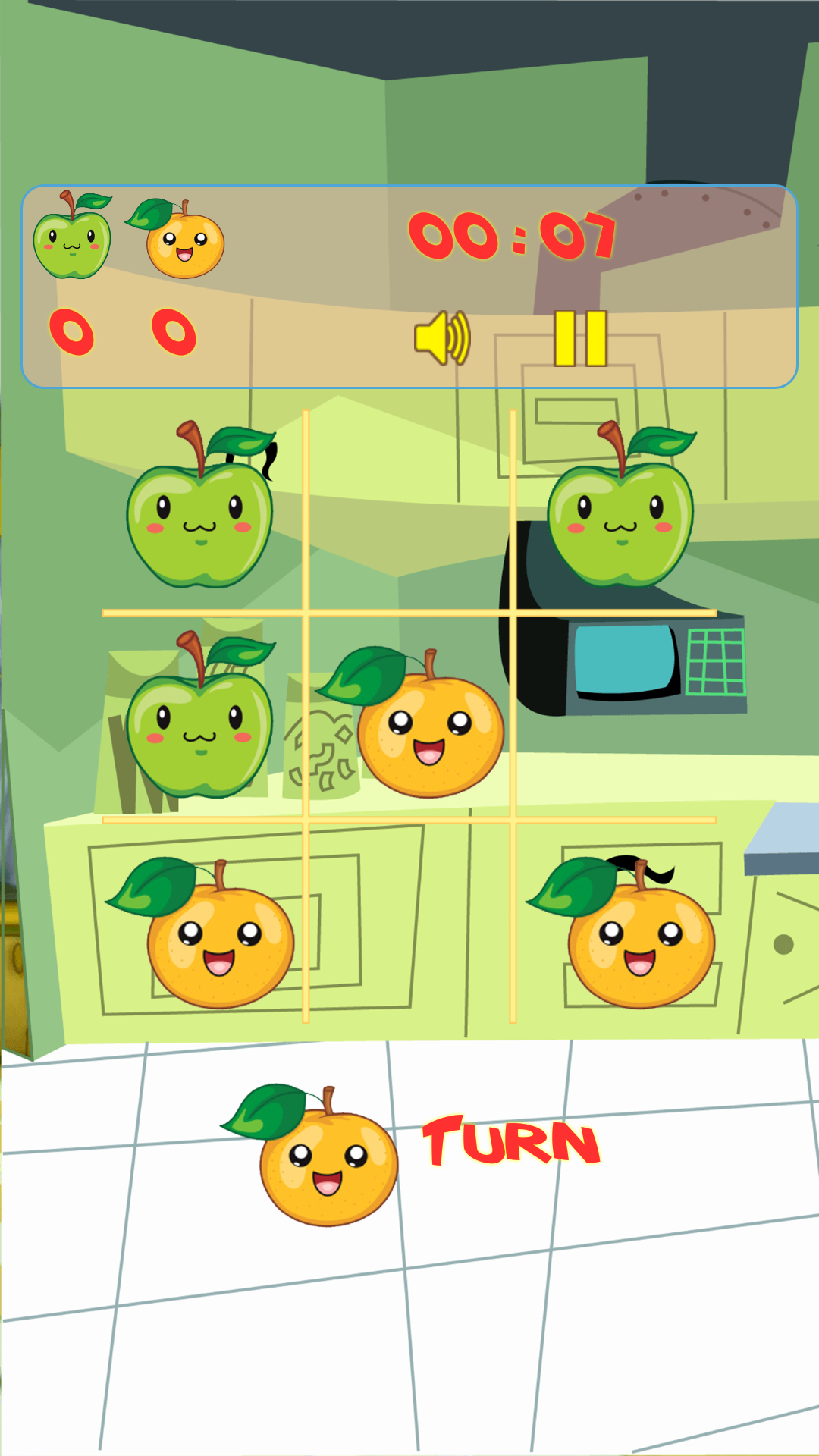 Fruits Tic Tac Toe - App on Amazon Appstore