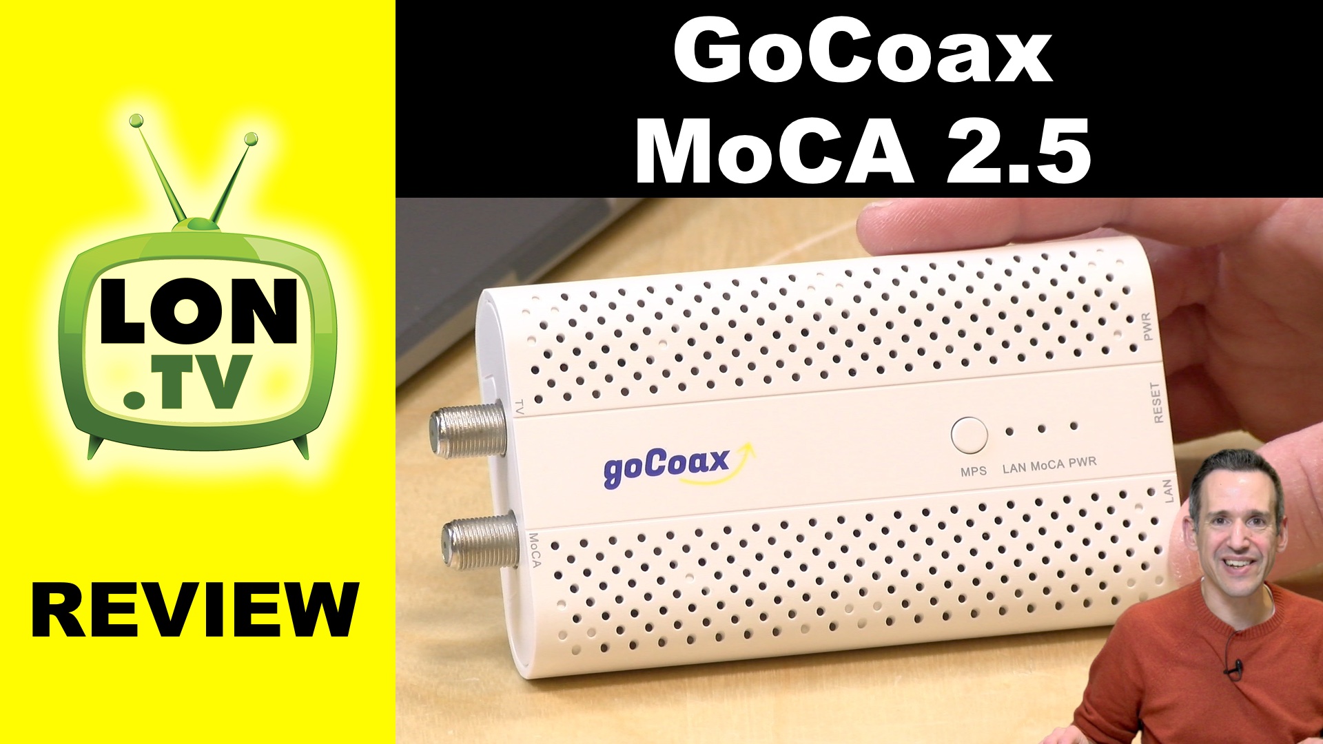 Watch GoCoax MoCA 2.5 Adapter Full Review on Amazon Live