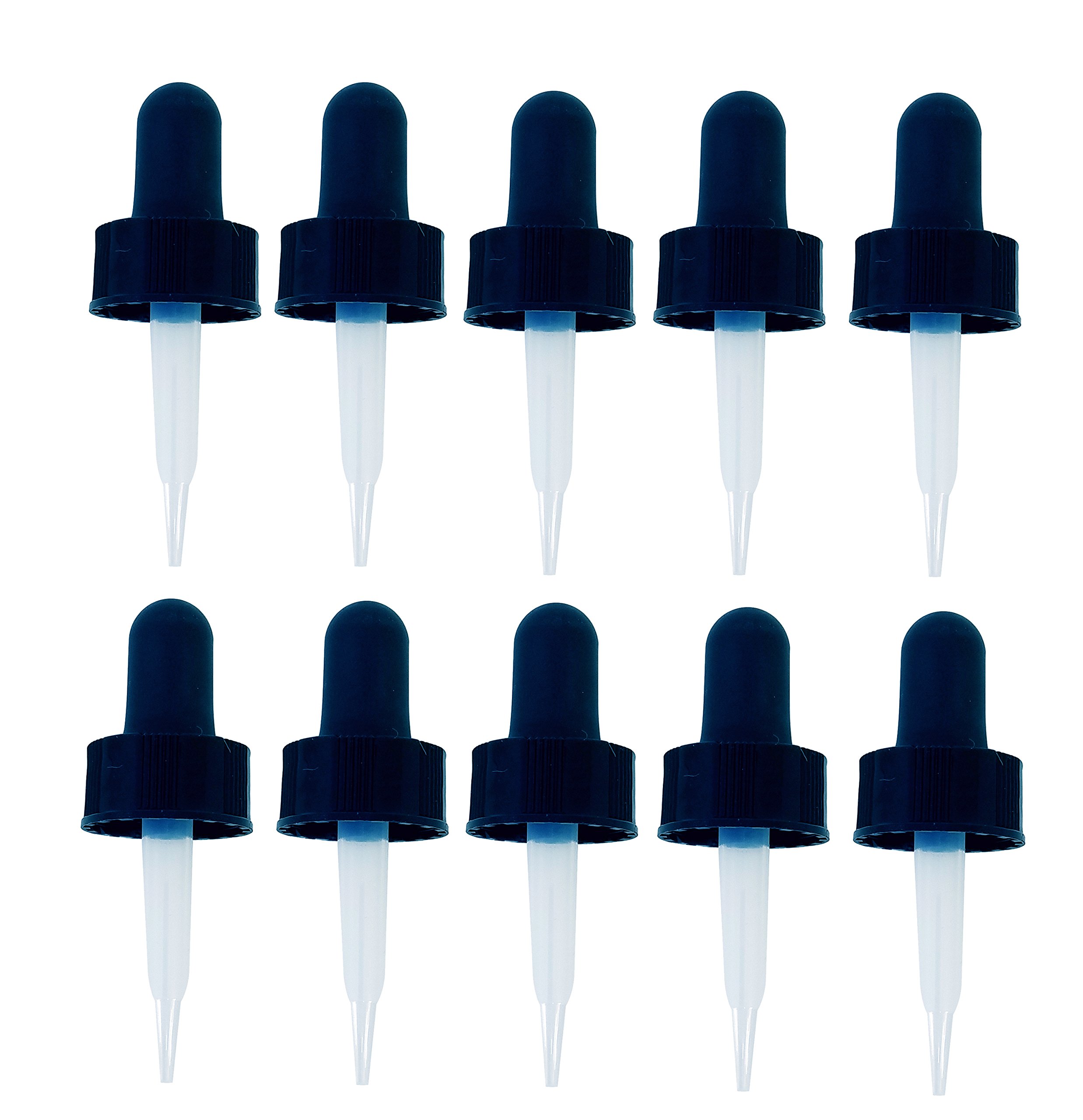 Amazon.com: Small Eye Droppers; 10-Pack with a 20/400 Finish. BPA Free ...