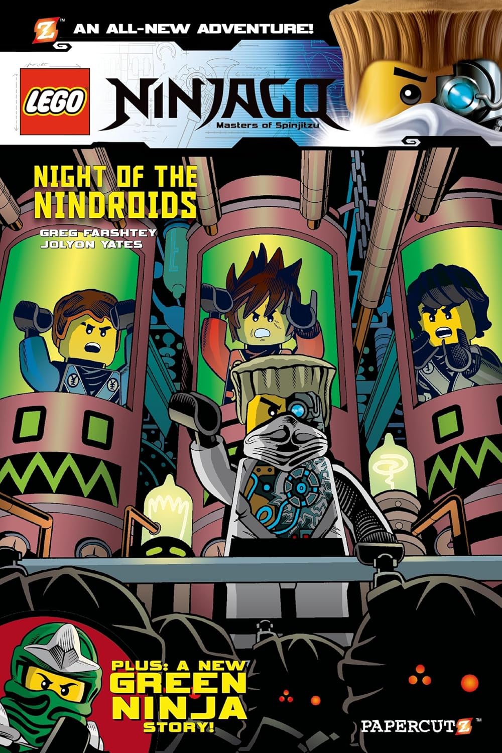 LEGO Ninjago #9: Night of the Nindroids: Farshtey, Greg: 9781597077071 ...