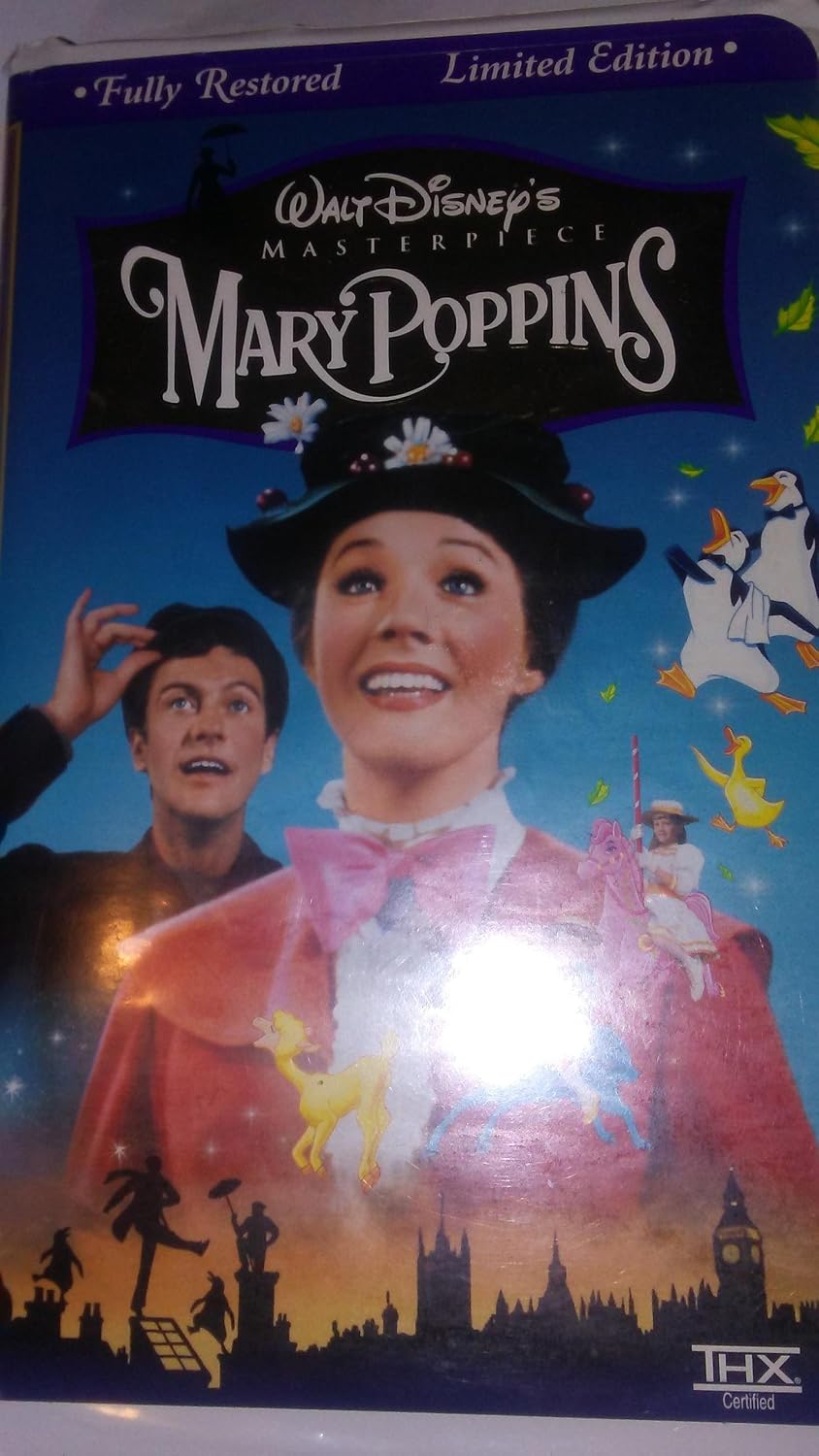 Amazon.com: Mary Poppins [VHS] : Andrews, Van Dyke: Movies & TV