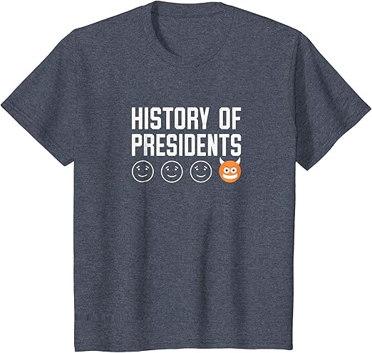 Amazon.com: History Of Presidents T-shirt : Clothing, Shoes & Jewelry
