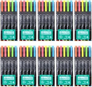 Amazon.com : Zebra B-WKCR1-5C Highlighter, Optex Care, 5 Colors, 10 Pieces : Health & Household