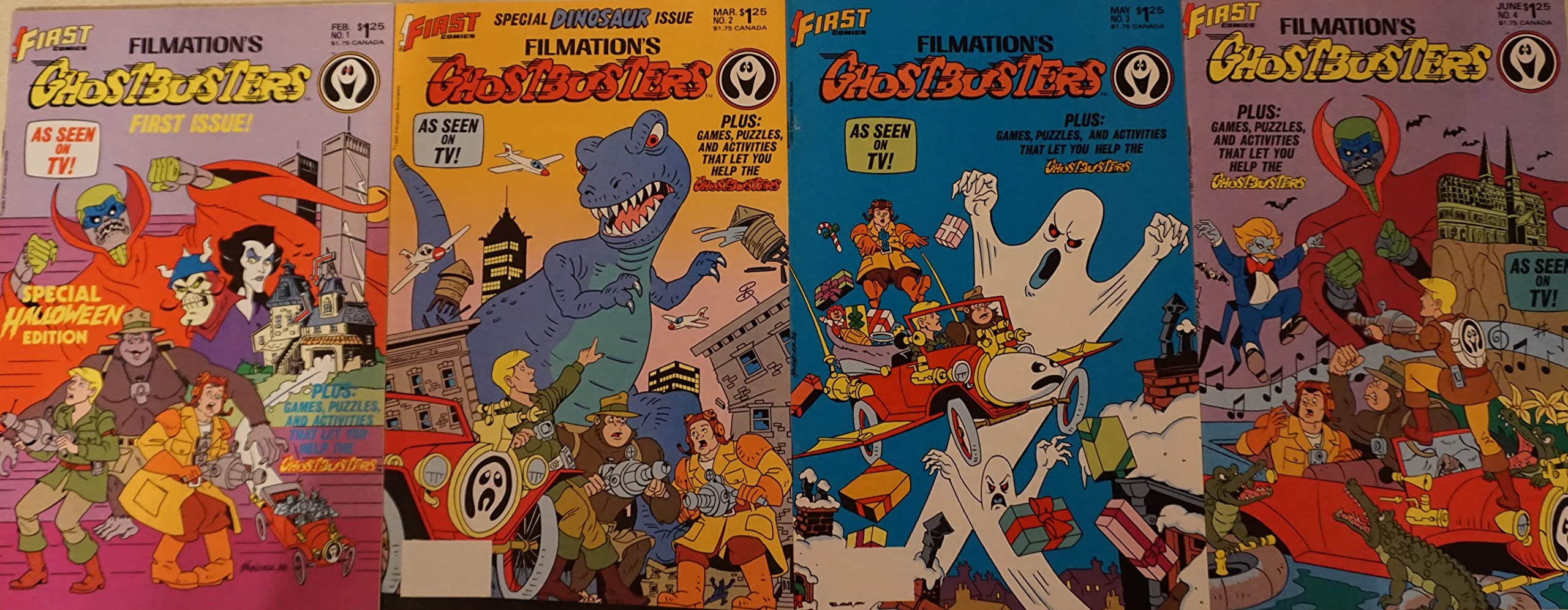 FILMATION'S GHOSTBUSTERS 1 - 4 COMPLETE SERIES: VARIED: Amazon.com: Books