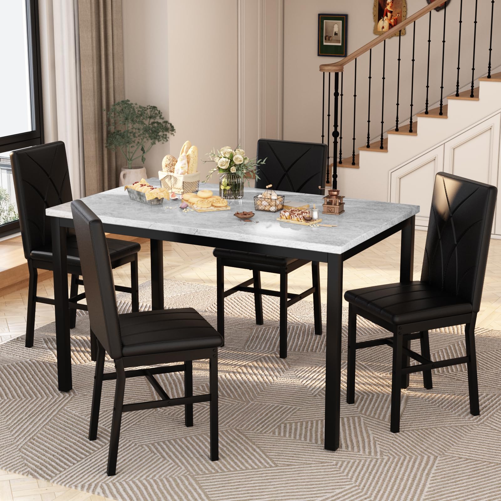 Juego de mesa de comedor Hoos... - B0DTYWB3RX | Encarguelo.com