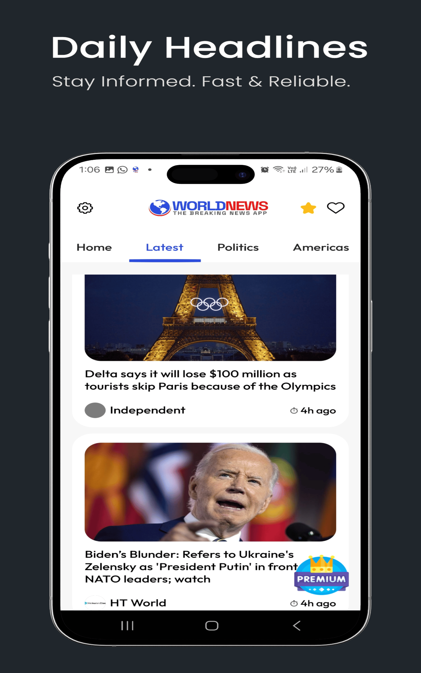World News: Breaking News App, World Newspapers - App on Amazon Appstore