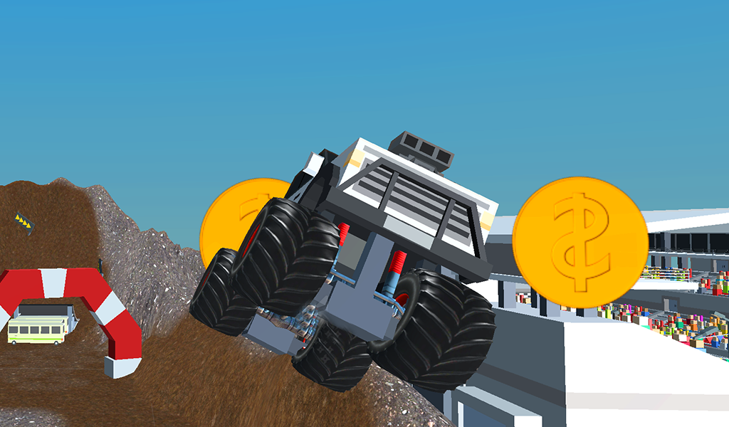 Block Monster Truck Mania - Race and Stunt! - App on Amazon Appstore