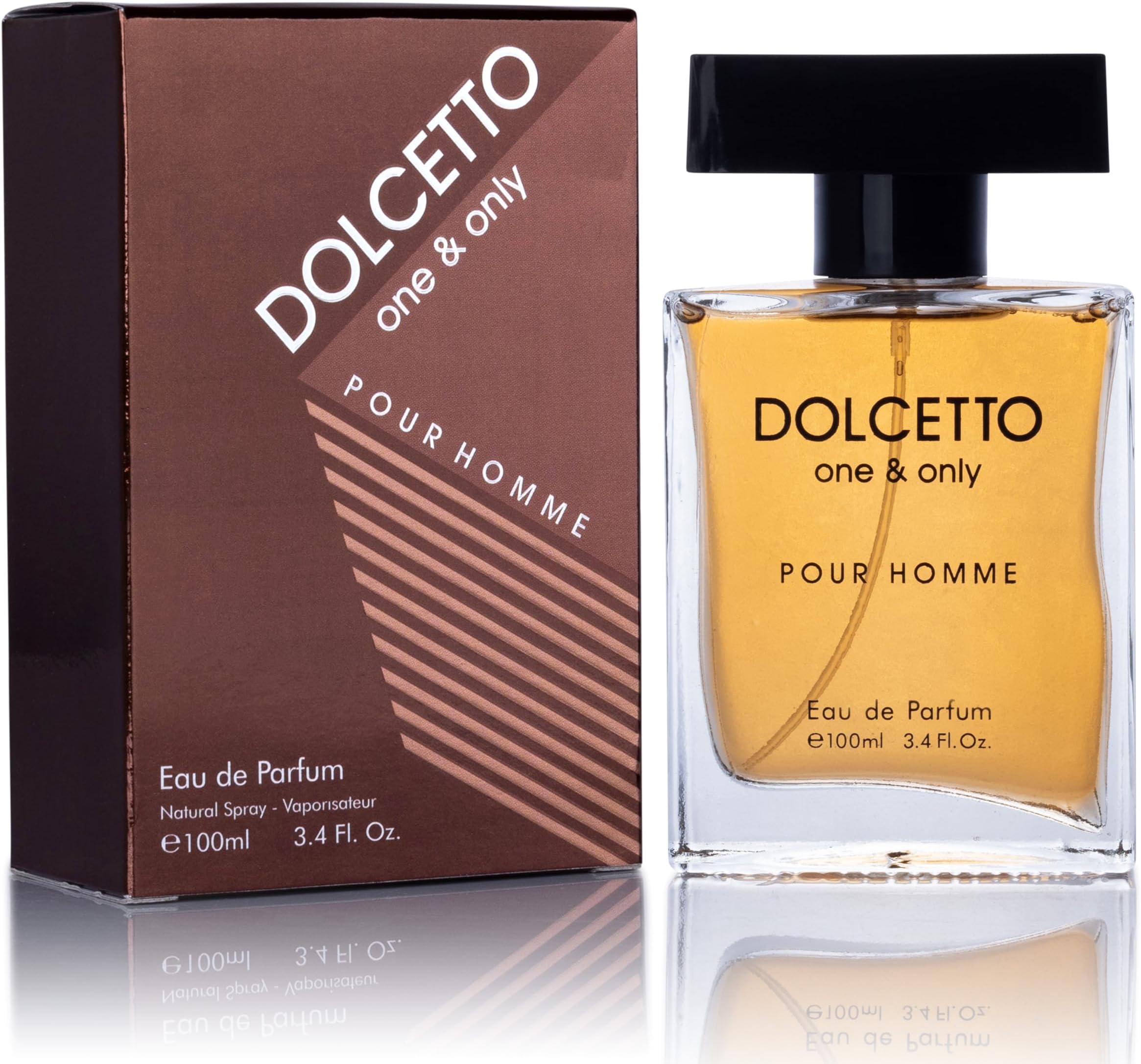 Amazon.com : Dolcetto One and Only for Men Eau De Parfum - Masculine ...