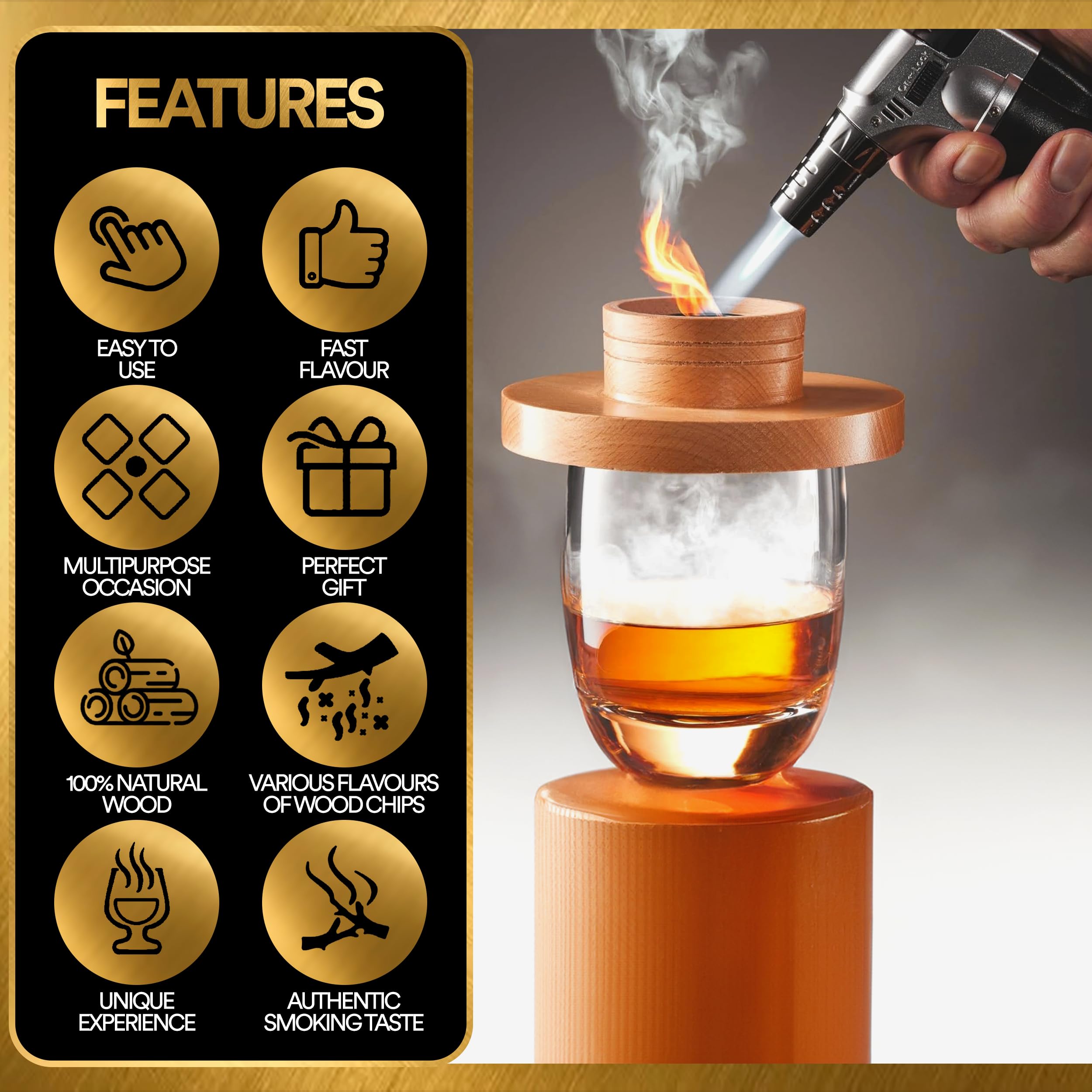 Snapklik.com : Ember Cocktail Smoker Kit
