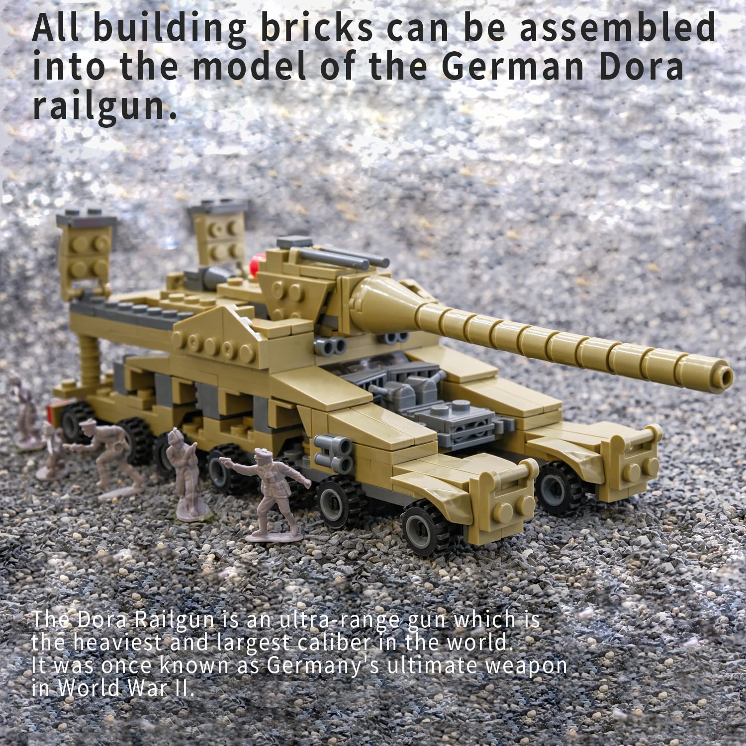 Lego German Railway Gun - munimoro.gob.pe