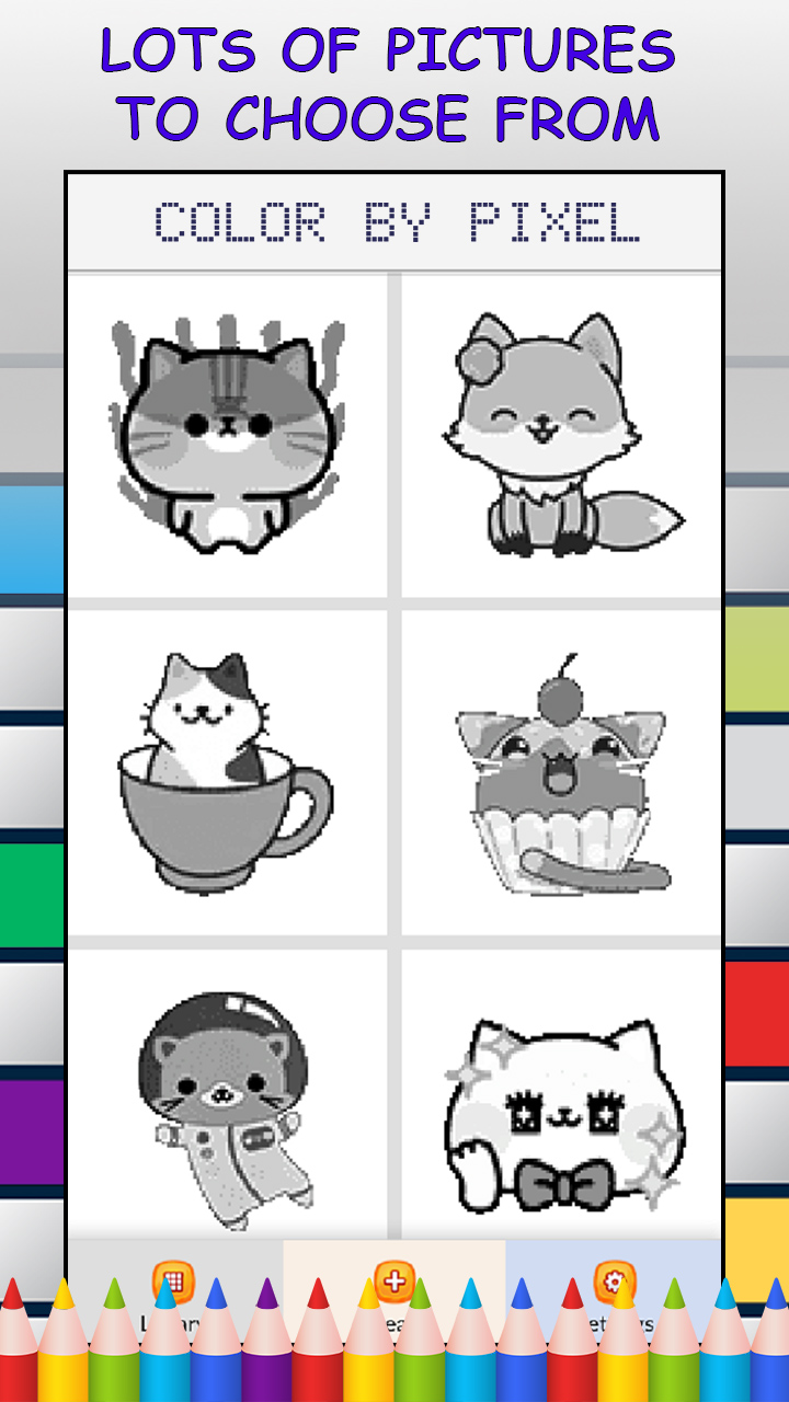 Cat Coloring Games Pages