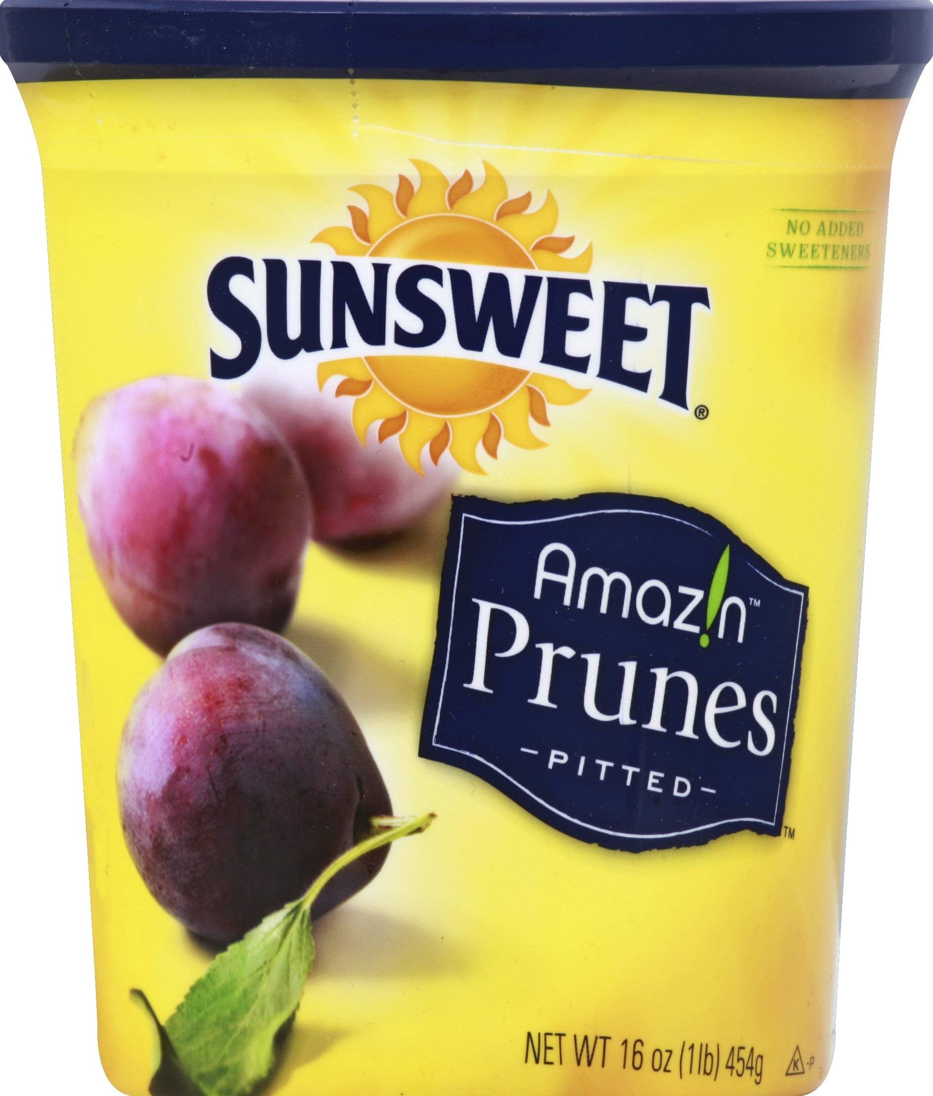 Amazon.com: SUNSWEET Amazin Pitted Prunes, 16 oz : Grocery & Gourmet Food