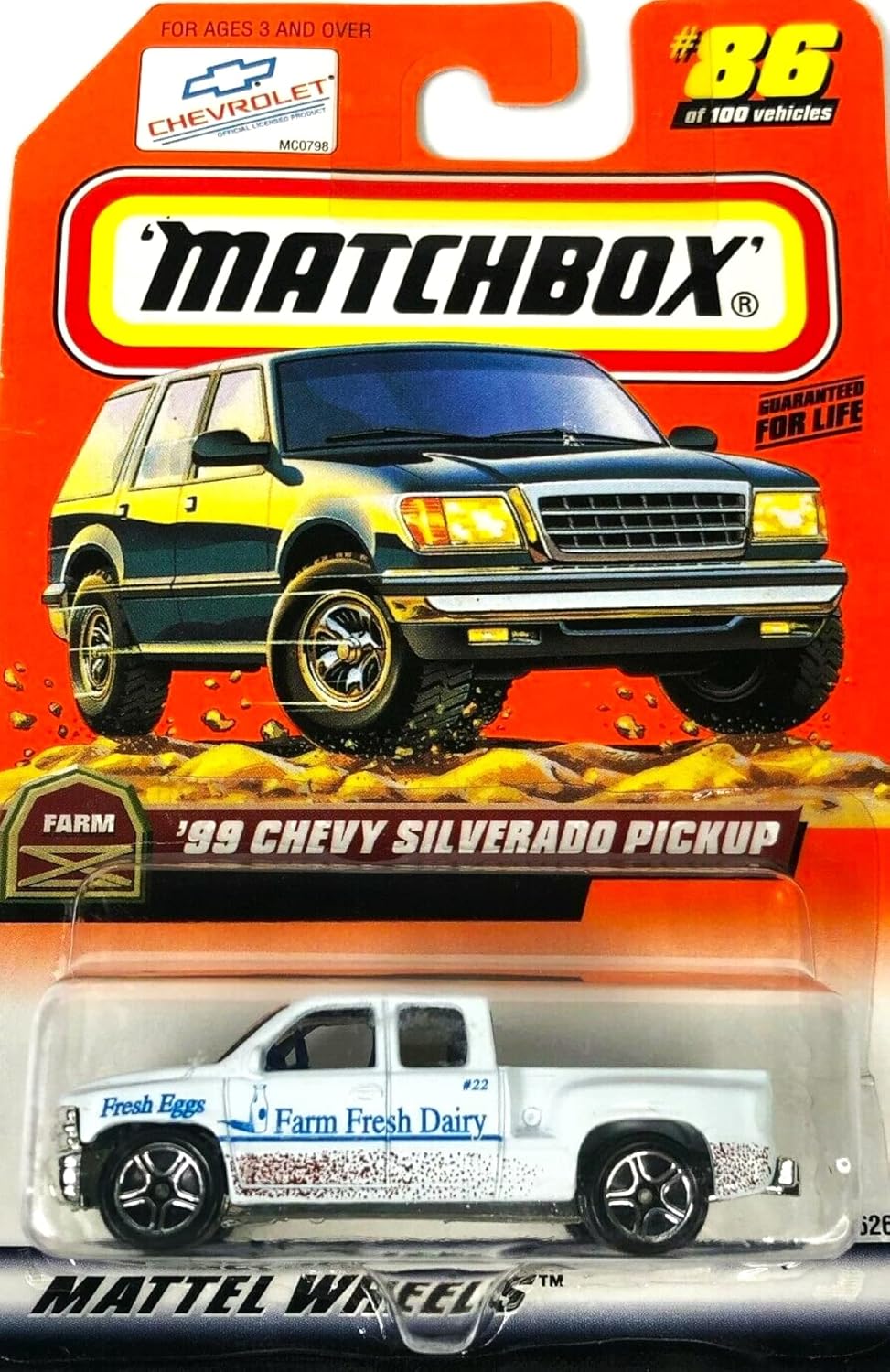 Matchbox 1999 Farm Series #86 '99 Chevy Silverado Pickup : Amazon.ca ...