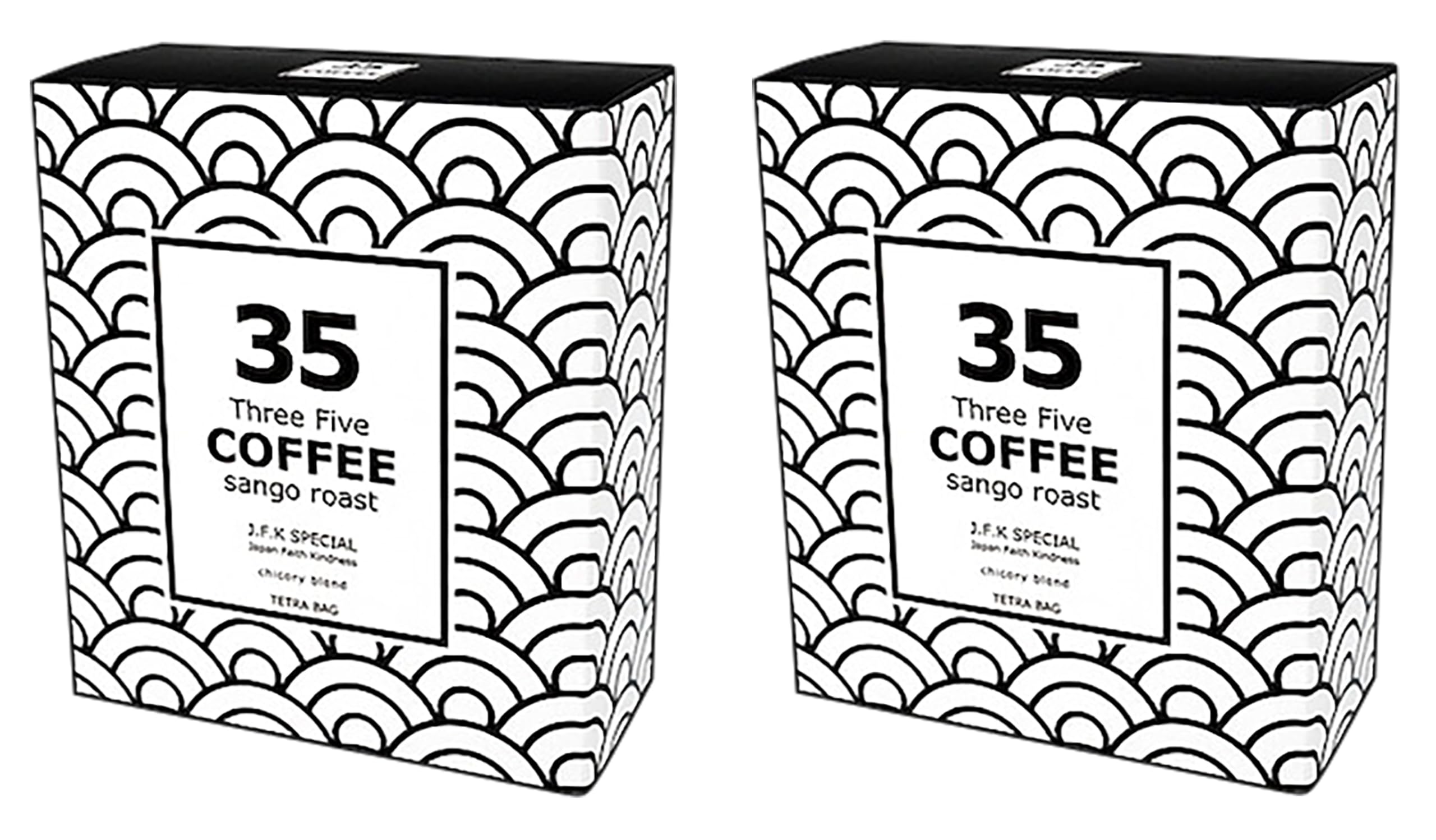 Amazon | 35COFFEE コーヒー J.F.K SPECIAL (ジェイエフケースペシャル) 沖縄 サンゴ ロースト チコリブレンド テトラバッグ コーヒー 2箱（10パック ...